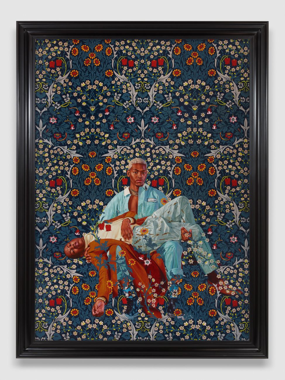 Portrait of Tarek Ali Ellis and Michael Morgan, 2023 by Kehinde Wiley ...