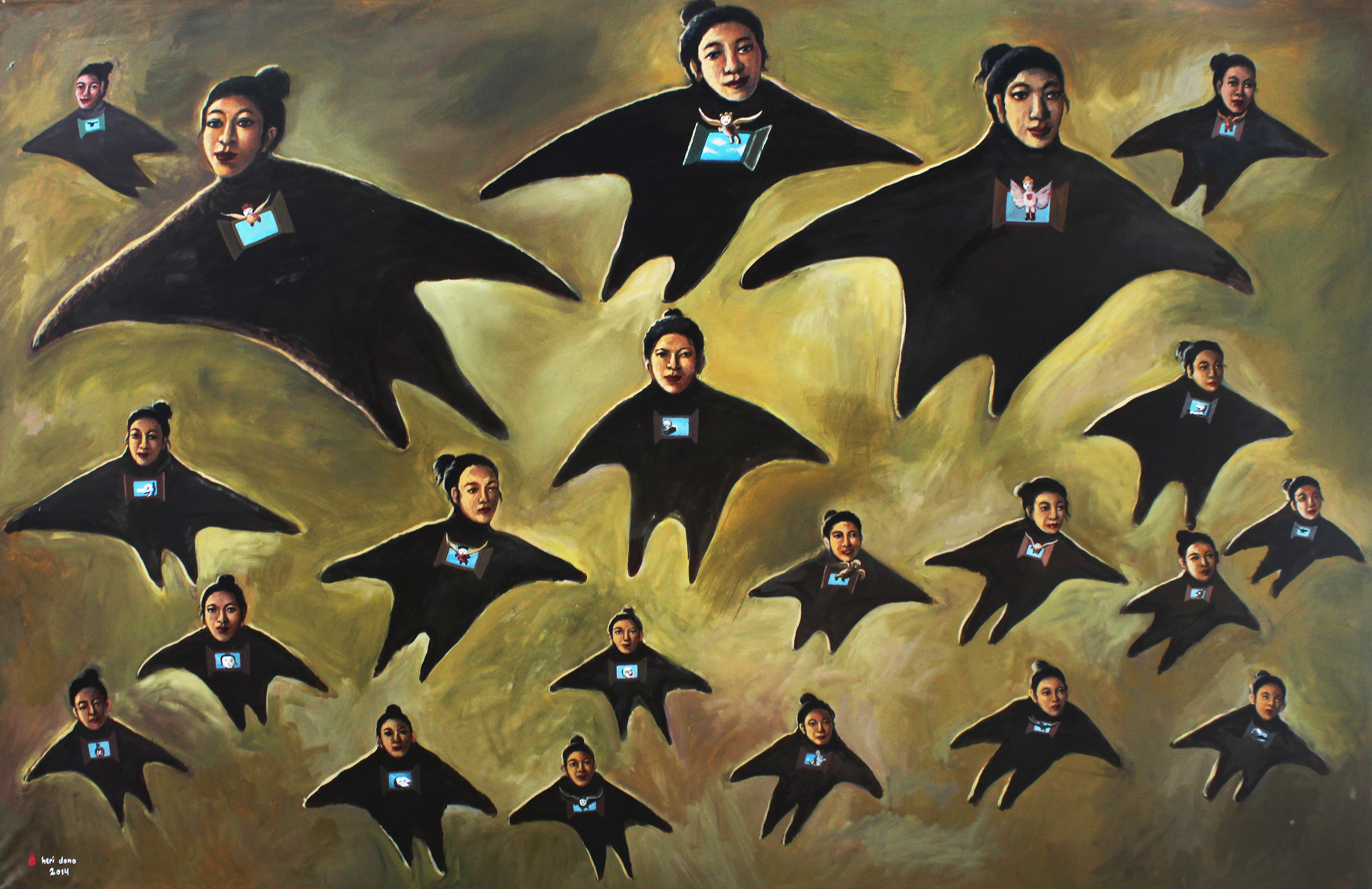 Flying Angels II, 2014 by Heri Dono | Ocula