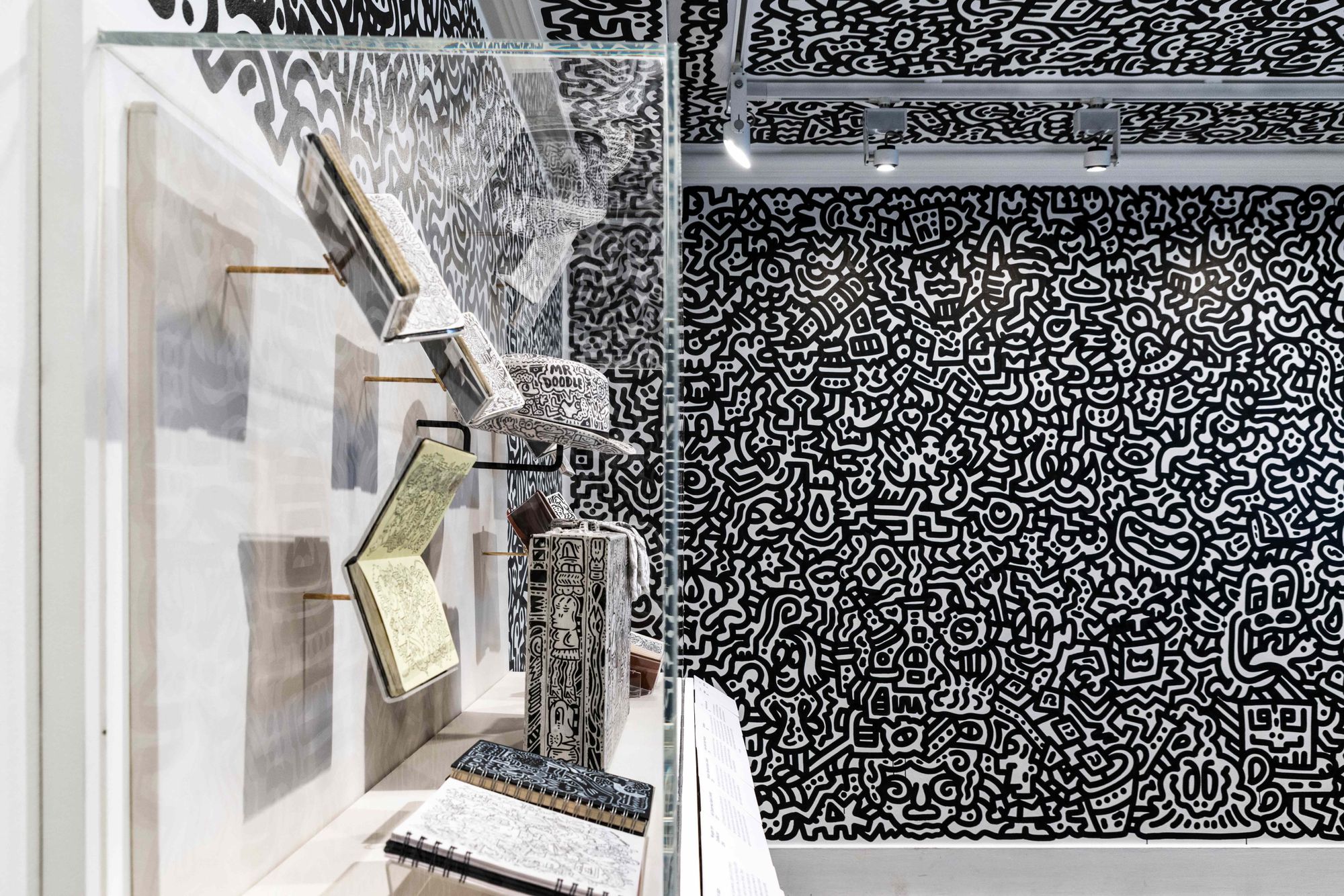 Mr Doodle, 'Museum Mayhem' at Pearl Lam Galleries, Hong Kong on 3 May–1 ...