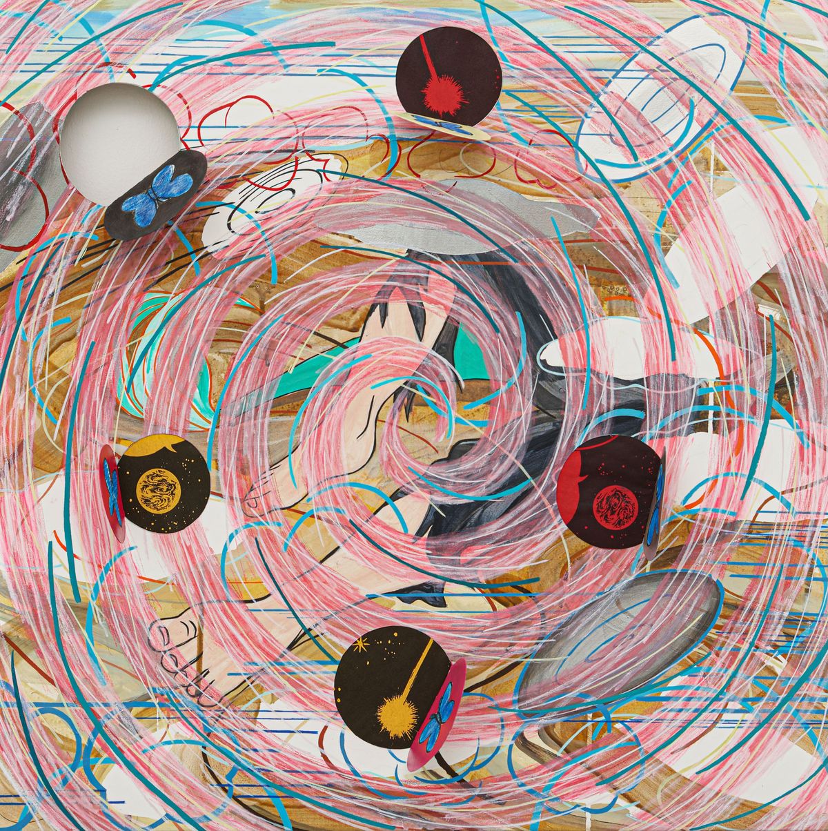 The Dizzy Leg - Drawing, 2021 by Jung Jin | Ocula