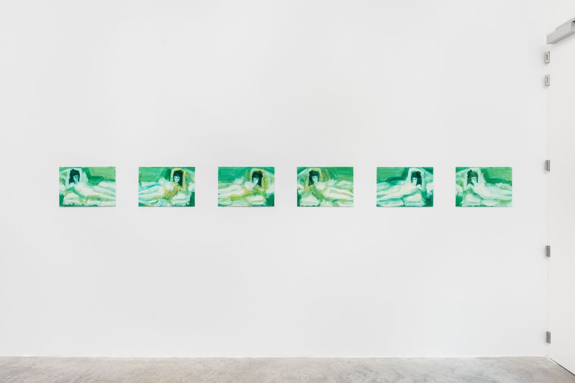 Hu Zi, 'The Wall' at Almine Rech, Brussels, Belgium on 8 Sep–8 Oct 2022 ...