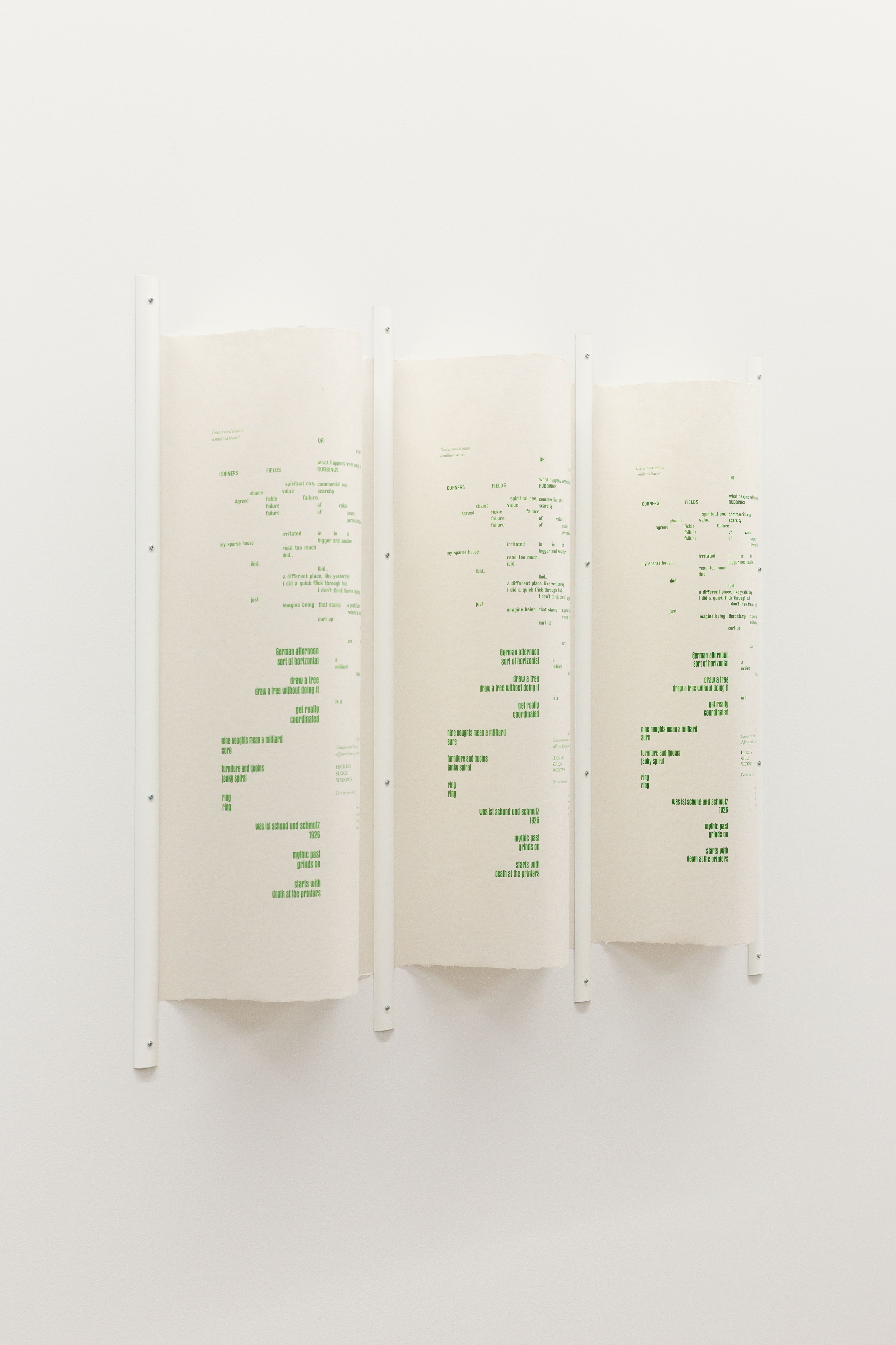 A Letter, a litter II, 2023 by Ella Sutherland | Ocula