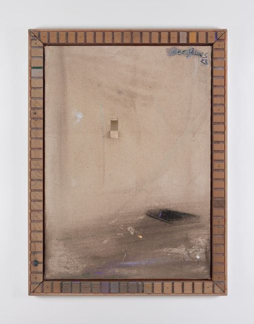 Notch Frame, 2023–2024 by Merlin James | Ocula