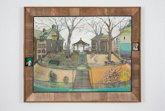 The Bandstand, 2024 by Merlin James | Ocula