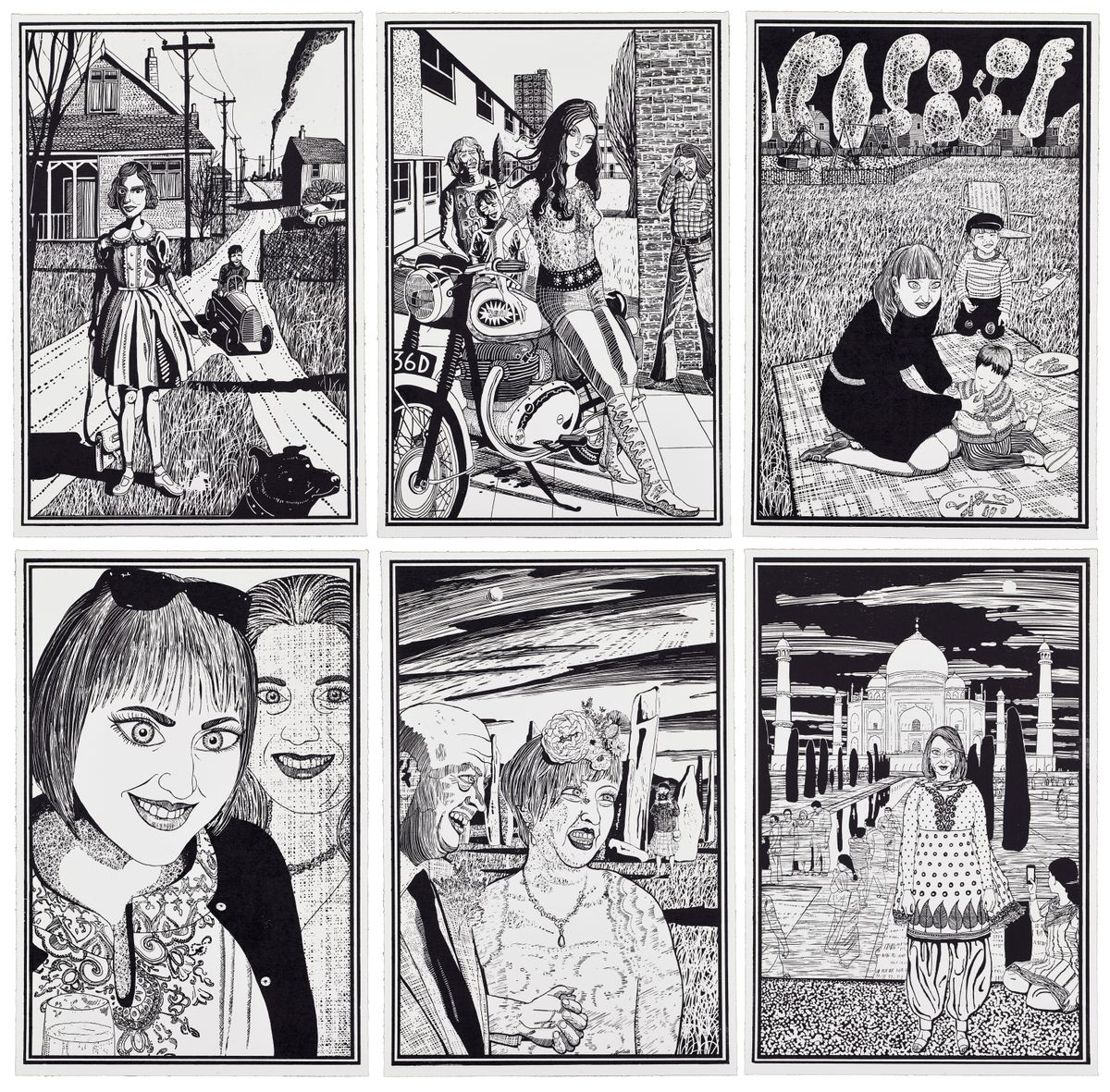 Six Snapshots of Julie, 2015 by Grayson Perry | Ocula
