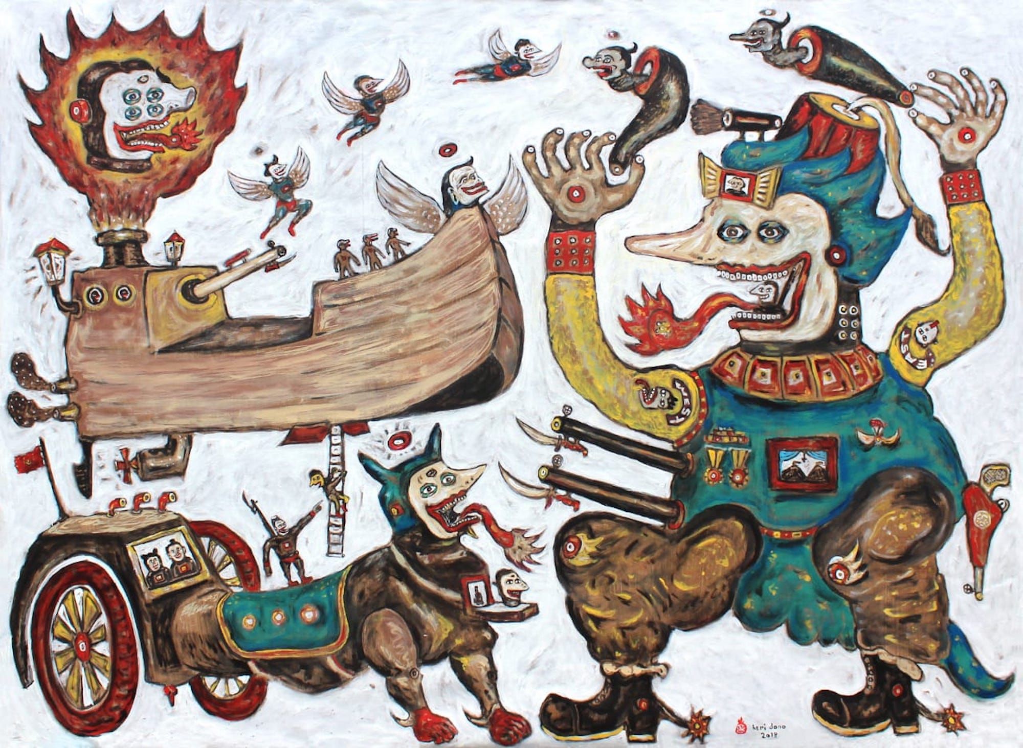Heri Dono Biography, Artworks & Exhibitions | Ocula Artist