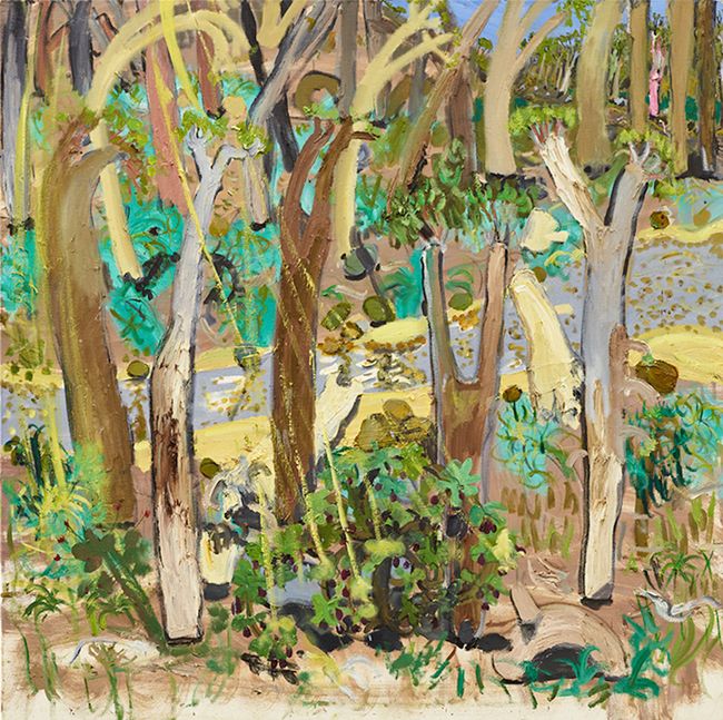 Gold in river with fig gamma, 2022 by Andy Pye | Ocula