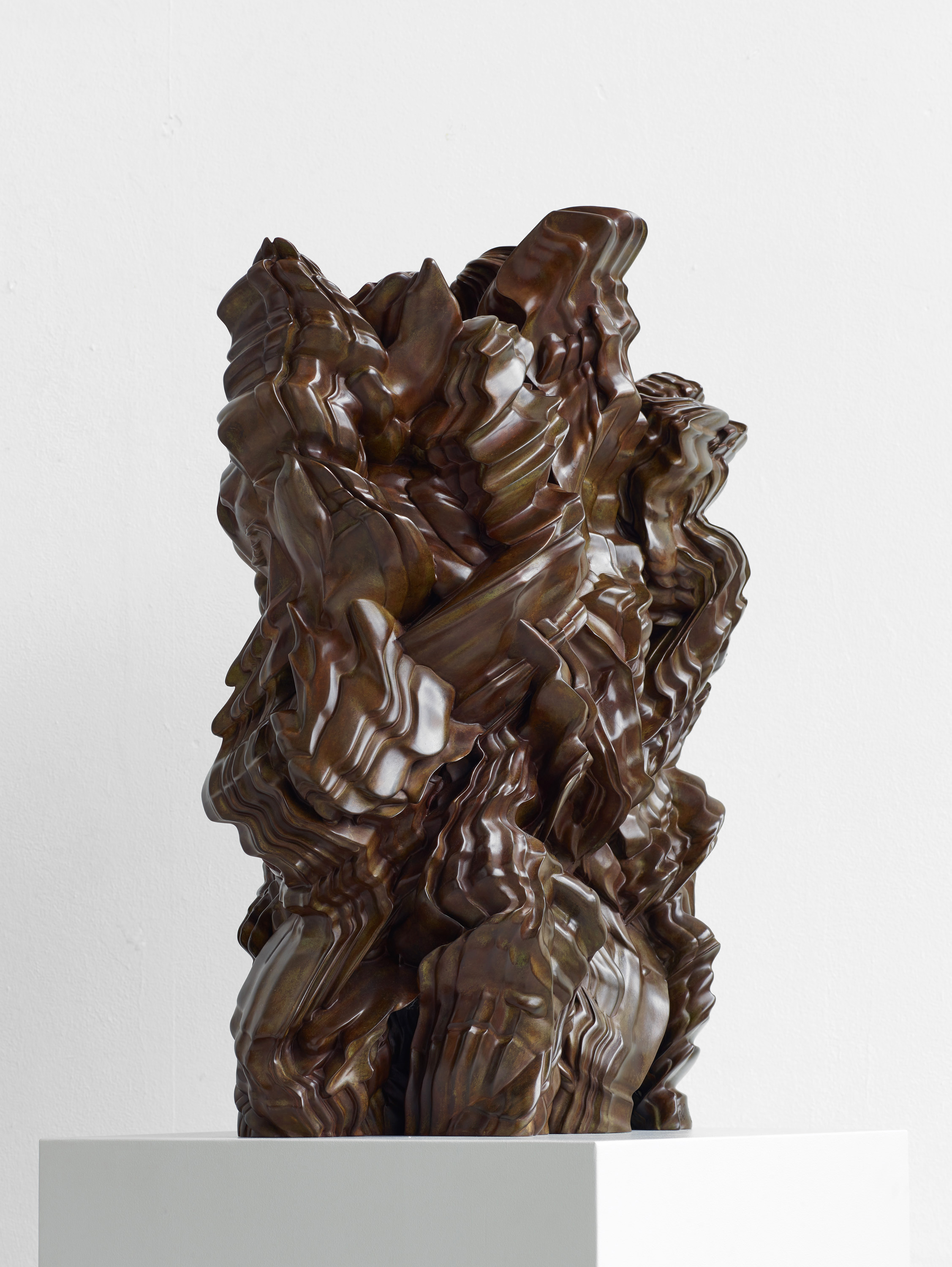 Stack, 2019 by Tony Cragg, Bronze, 75 x 58 x 36 cm (3) | Ocula