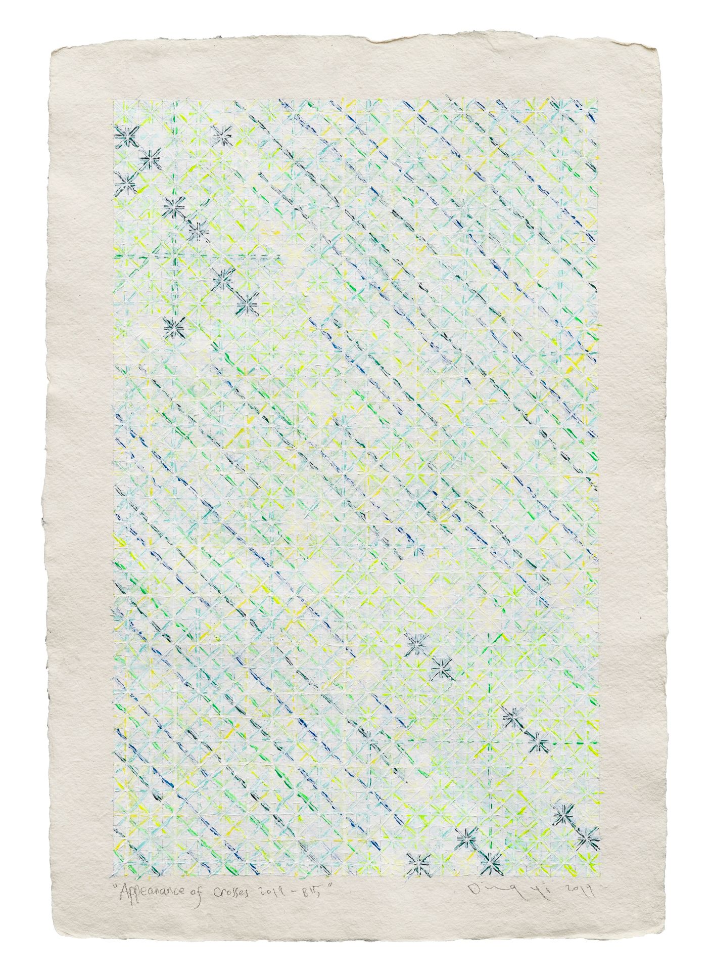 Ding Yi Artworks | Ocula Artist