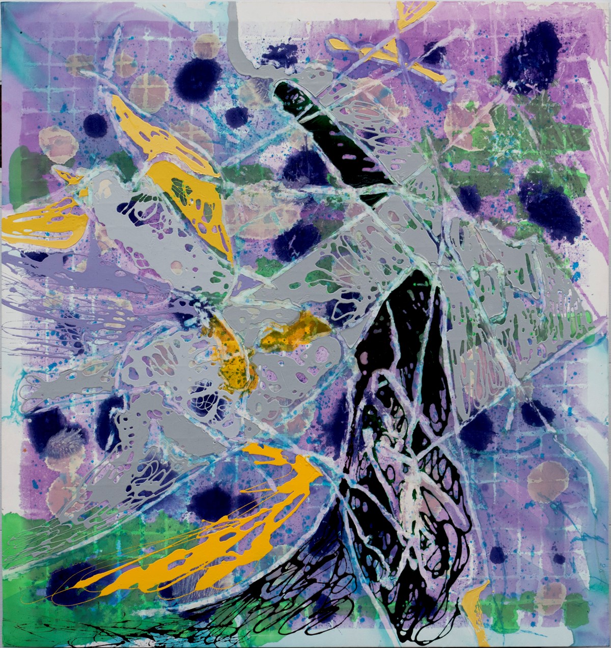 Lavender Lion, 2016 by Dona Nelson | Ocula