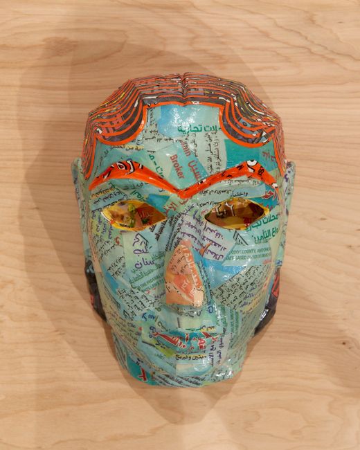 The invisible enemy should not exist (Warka Mask), 2021 by Michael ...