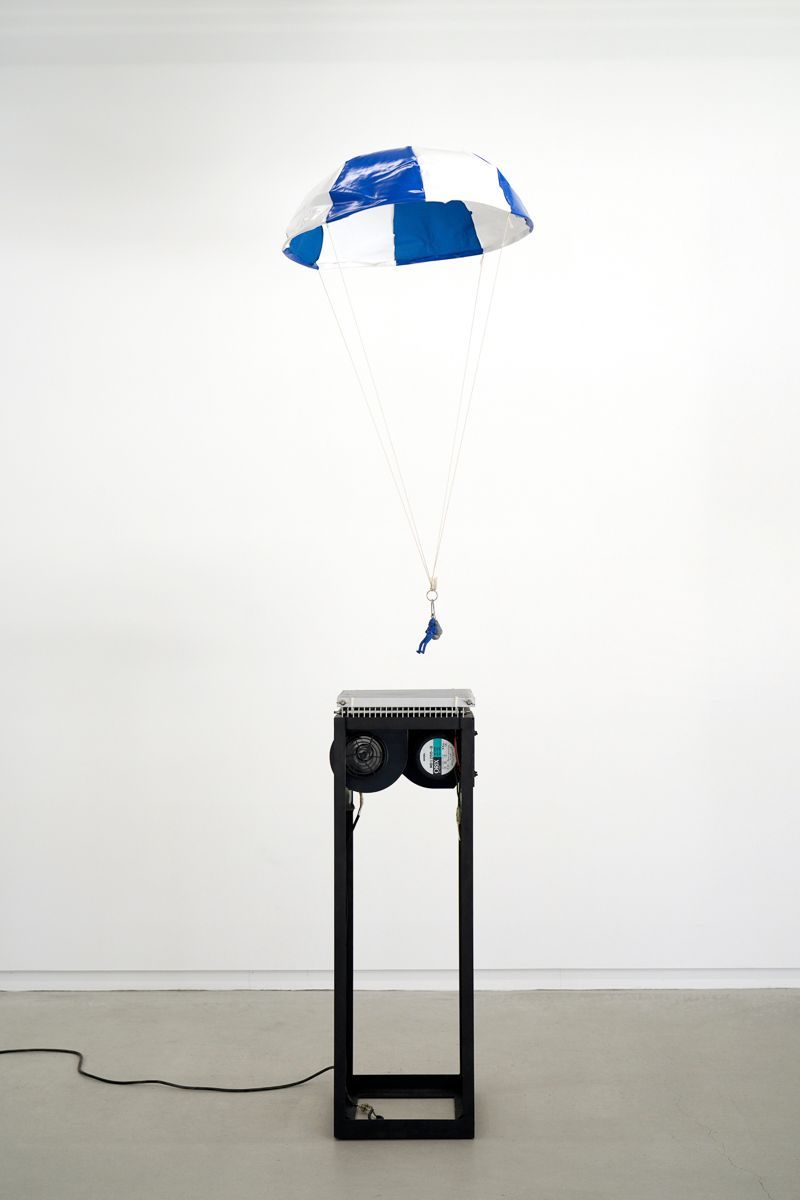 Parachute (Blue / White), 2017 by Tamura Satoru | Ocula