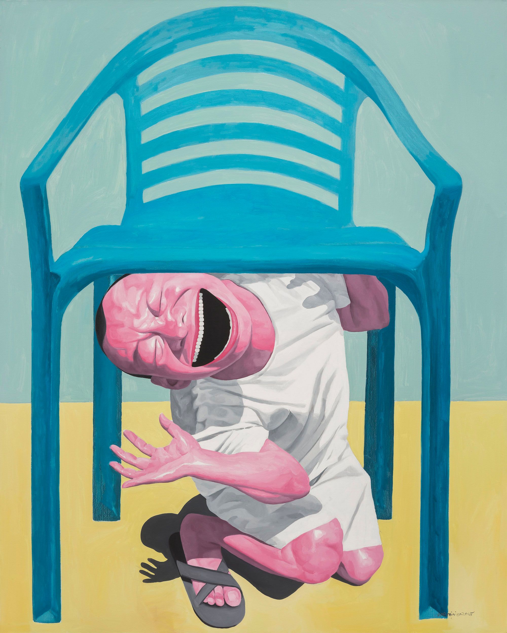 Yue Minjun Artworks | Ocula Artist