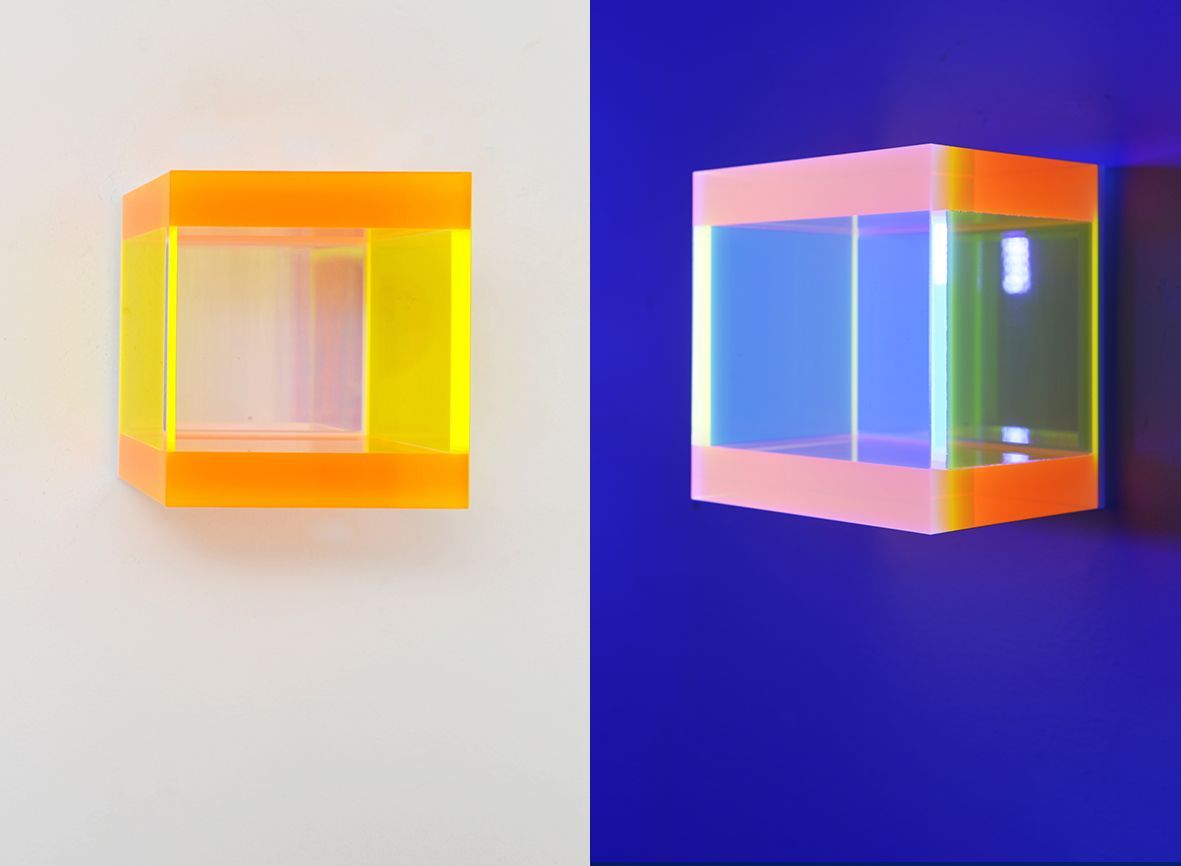 Colormirror soft orange mini Milan, 2024 by Regine Schumann | Ocula