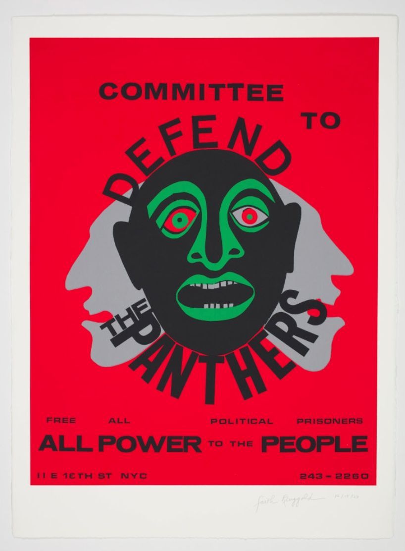 Committee to Defend the Panthers, 2023 by Faith Ringgold | Ocula