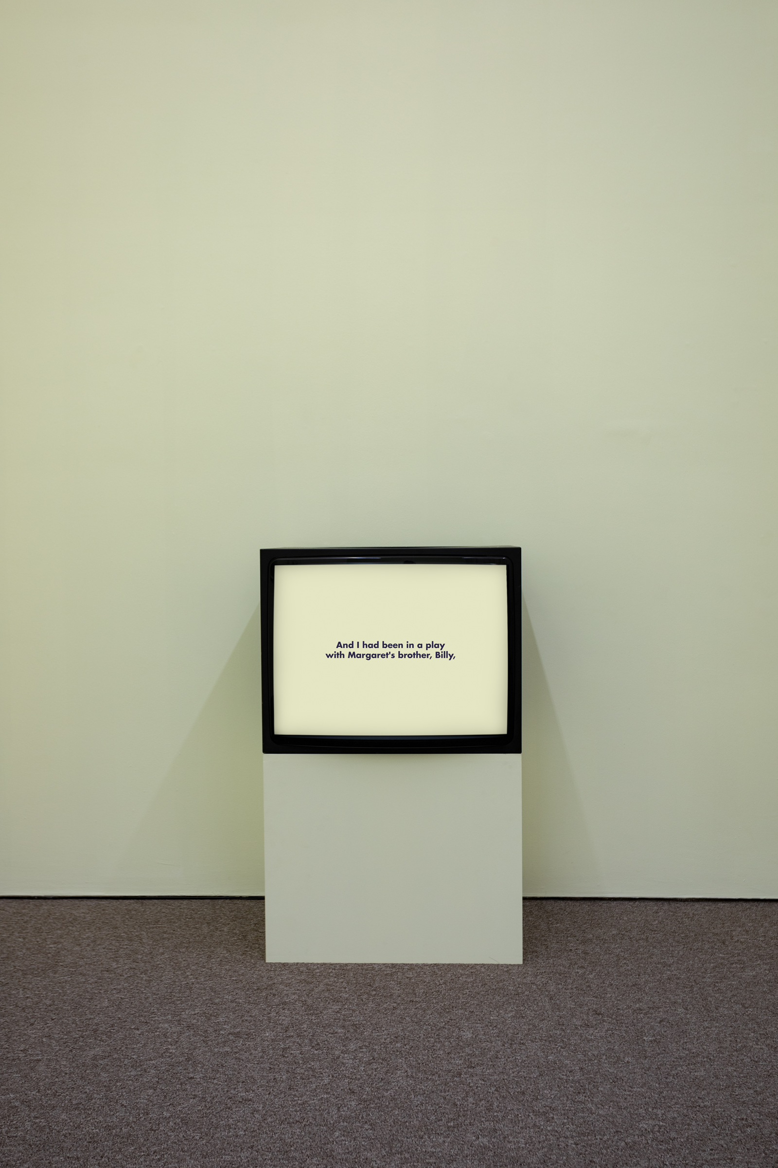 Being in a Place - transcript, 2022 by Luke Fowler | Ocula