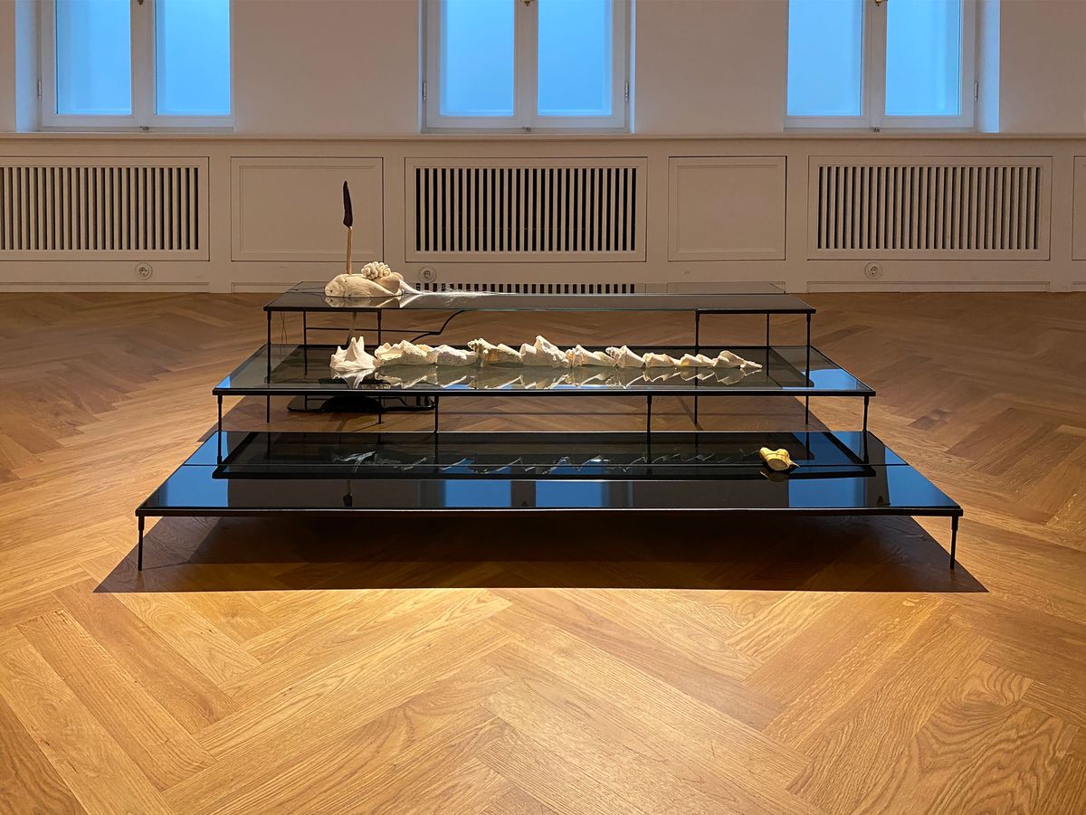 Relics (Bones, cuts and sinking) (for A. Barquet), 2023 by Omar Barquet ...