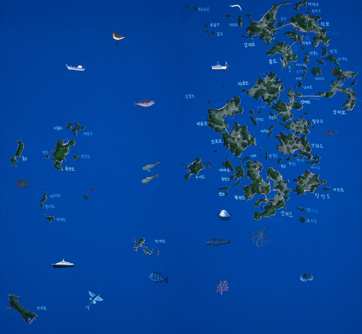 The Complete Map of Shinan, 2022 by Honggoo Kang | Ocula