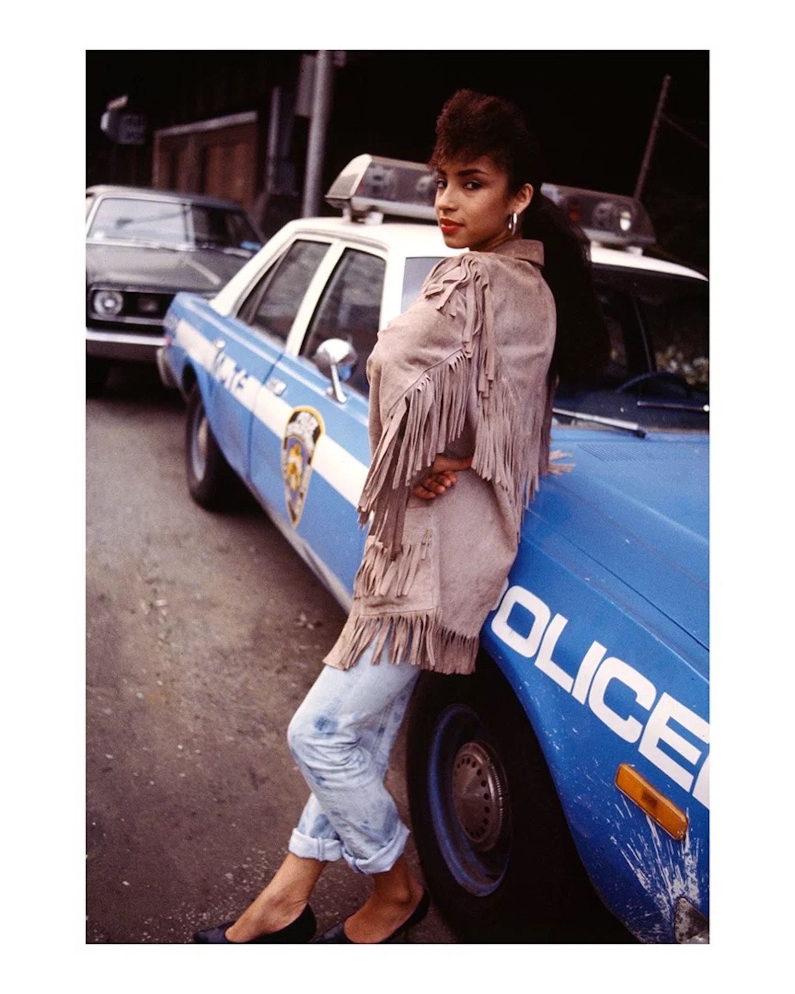 Sade, (color), New York City, 1983 by Janette Beckman | Ocula