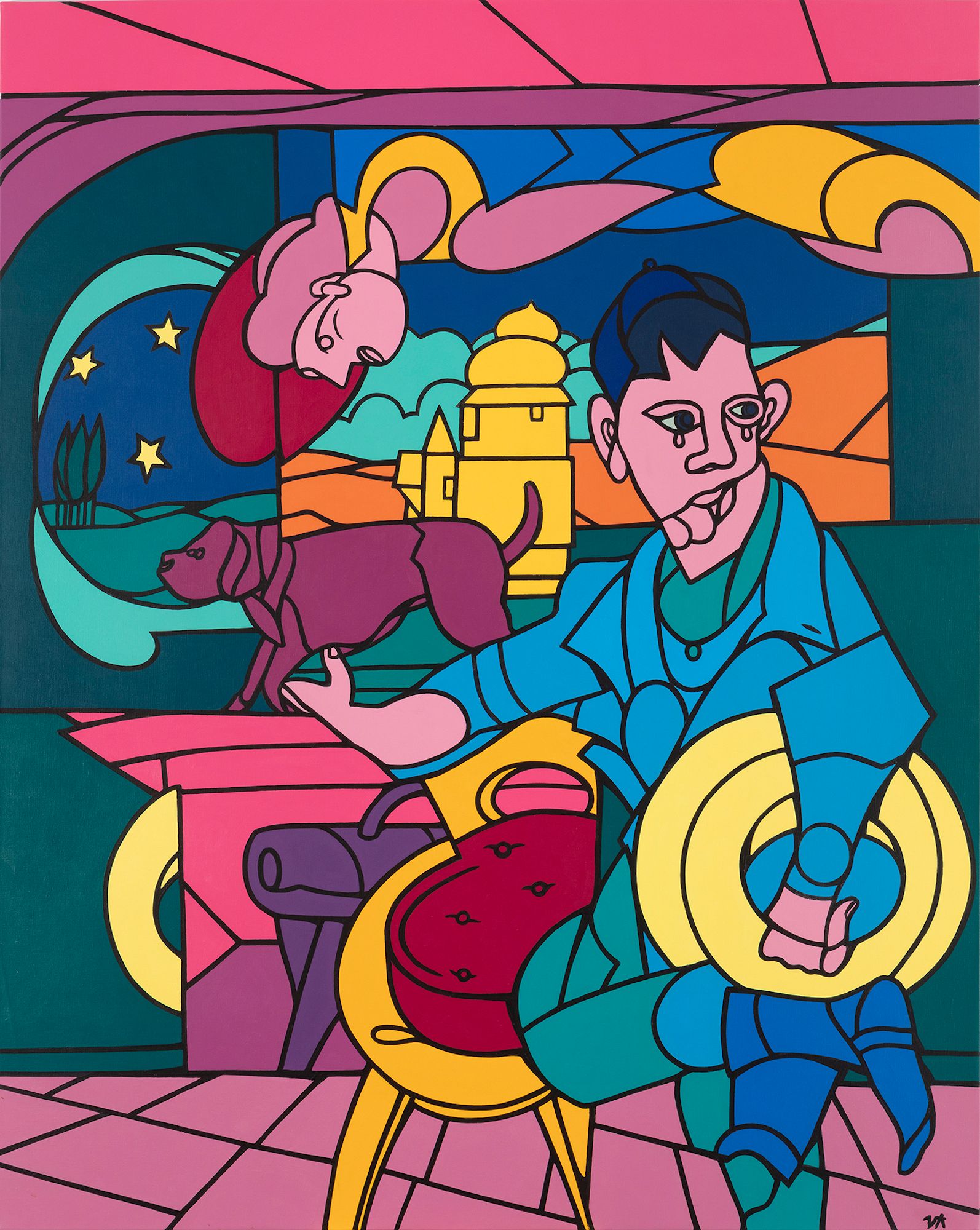 Valerio Adami Artworks | Ocula Artist