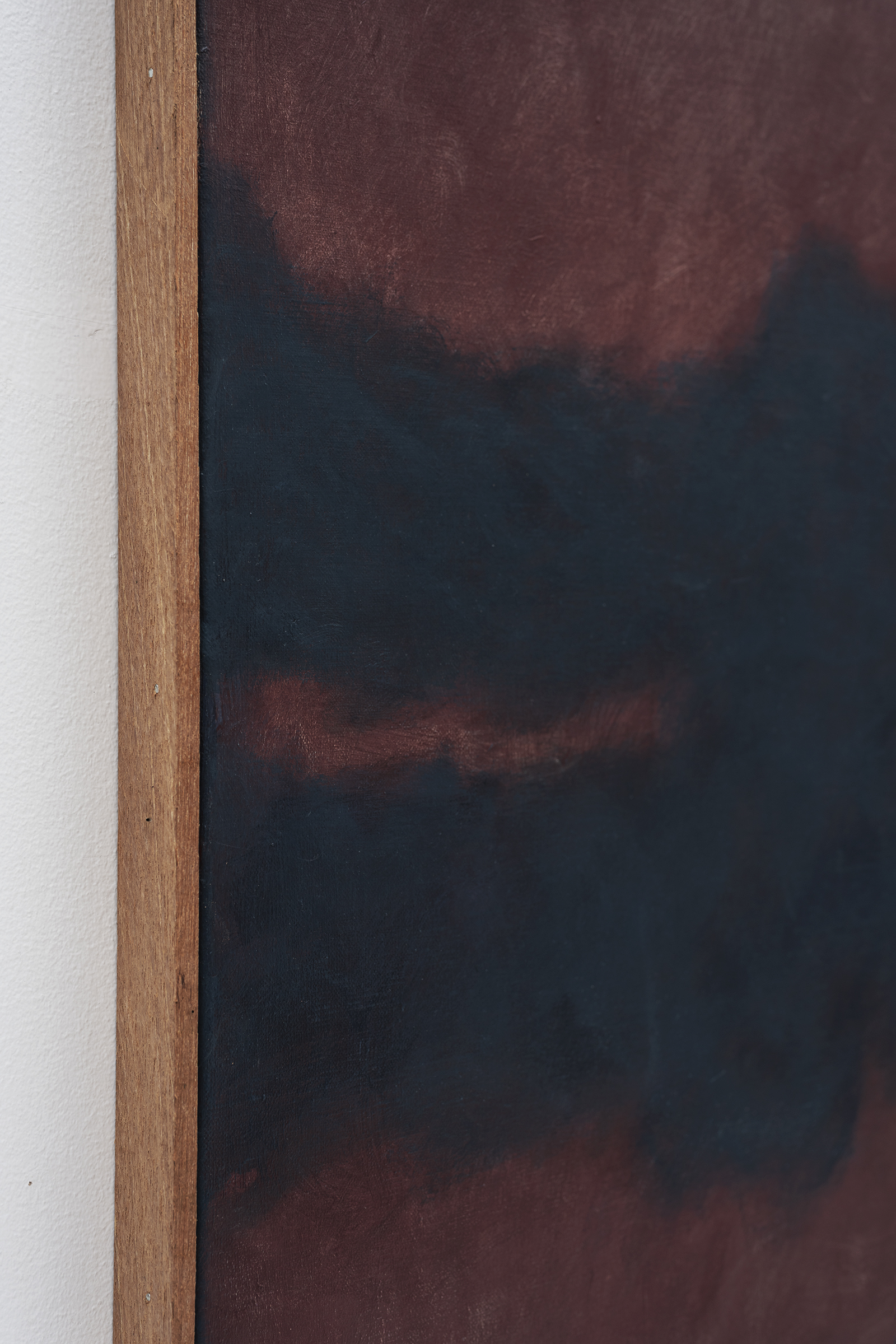 Red Sky II, 2023 by Nuria Maria, Acrylic on linen, 70 x 60 cm (1) | Ocula