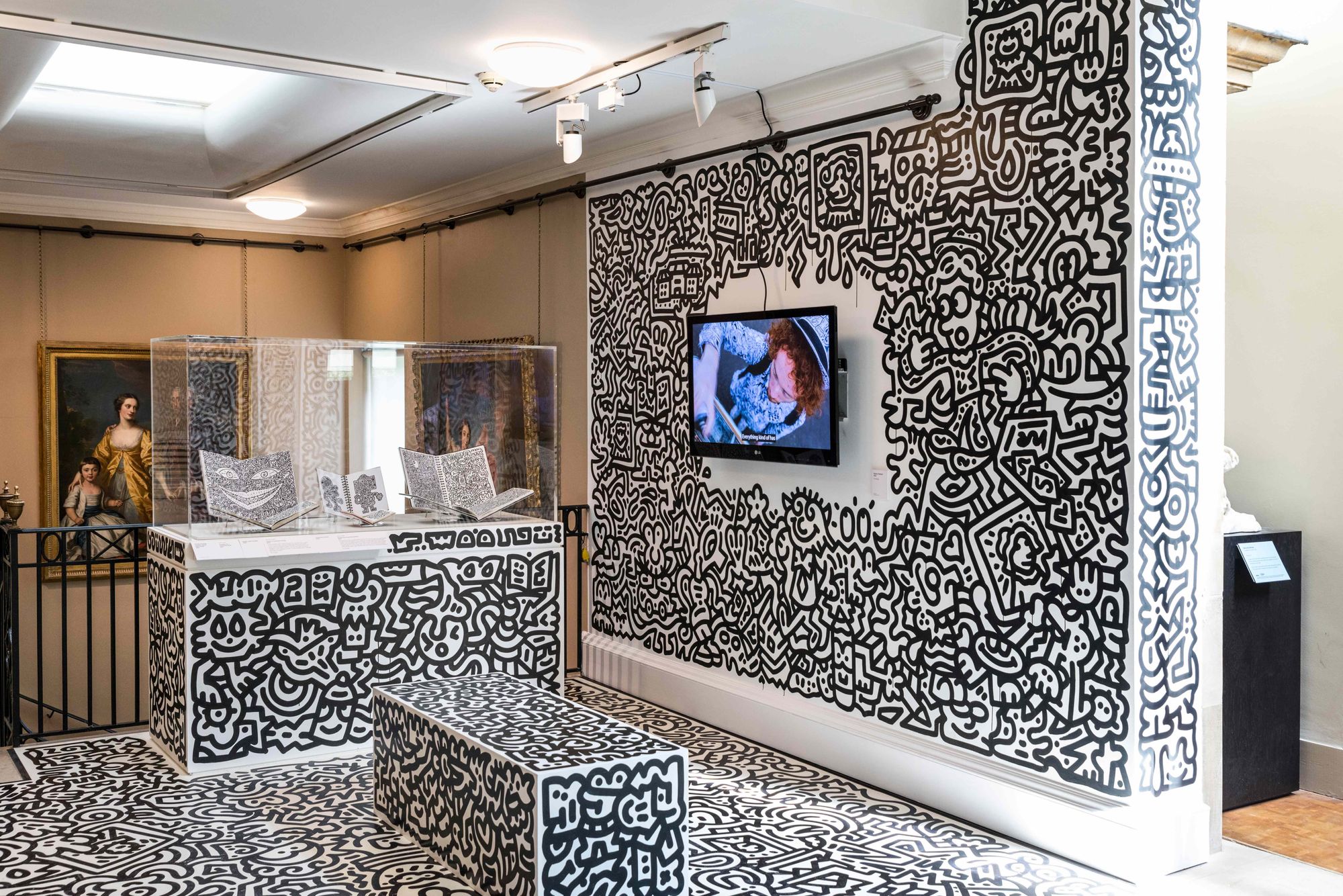 Mr Doodle, 'Museum Mayhem' at Pearl Lam Galleries, Hong Kong on 3 May–1 ...