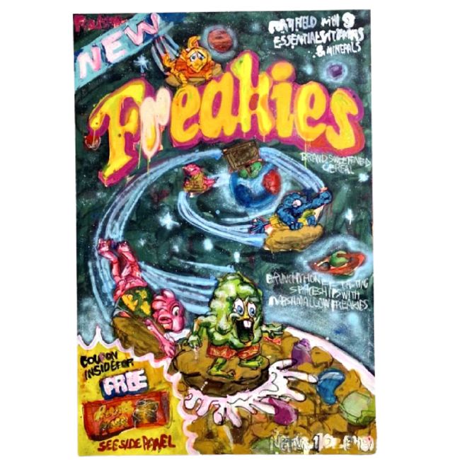 Big Cereal No.21 (Freakies), 2022 by KINJO | Ocula