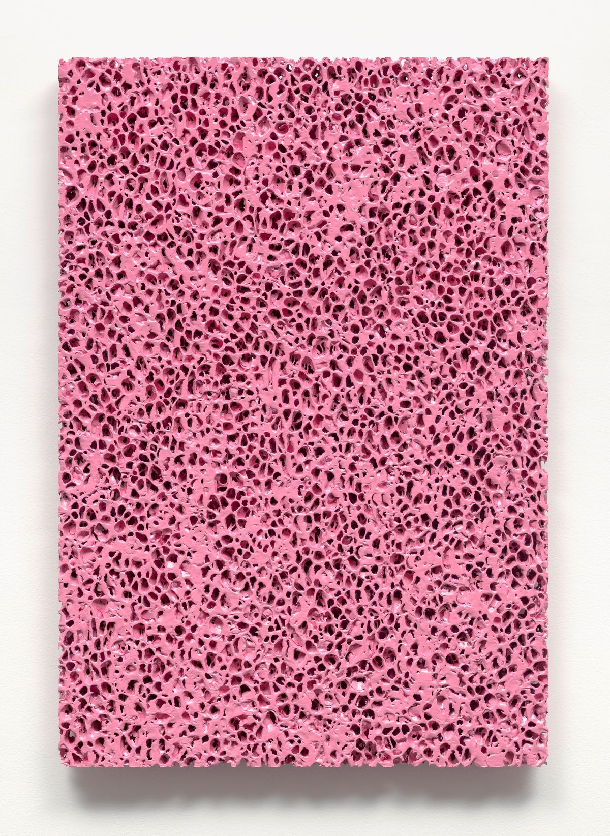 Interface Painting, 2022 by Superflex, Aluminium foam, pink enamel ...