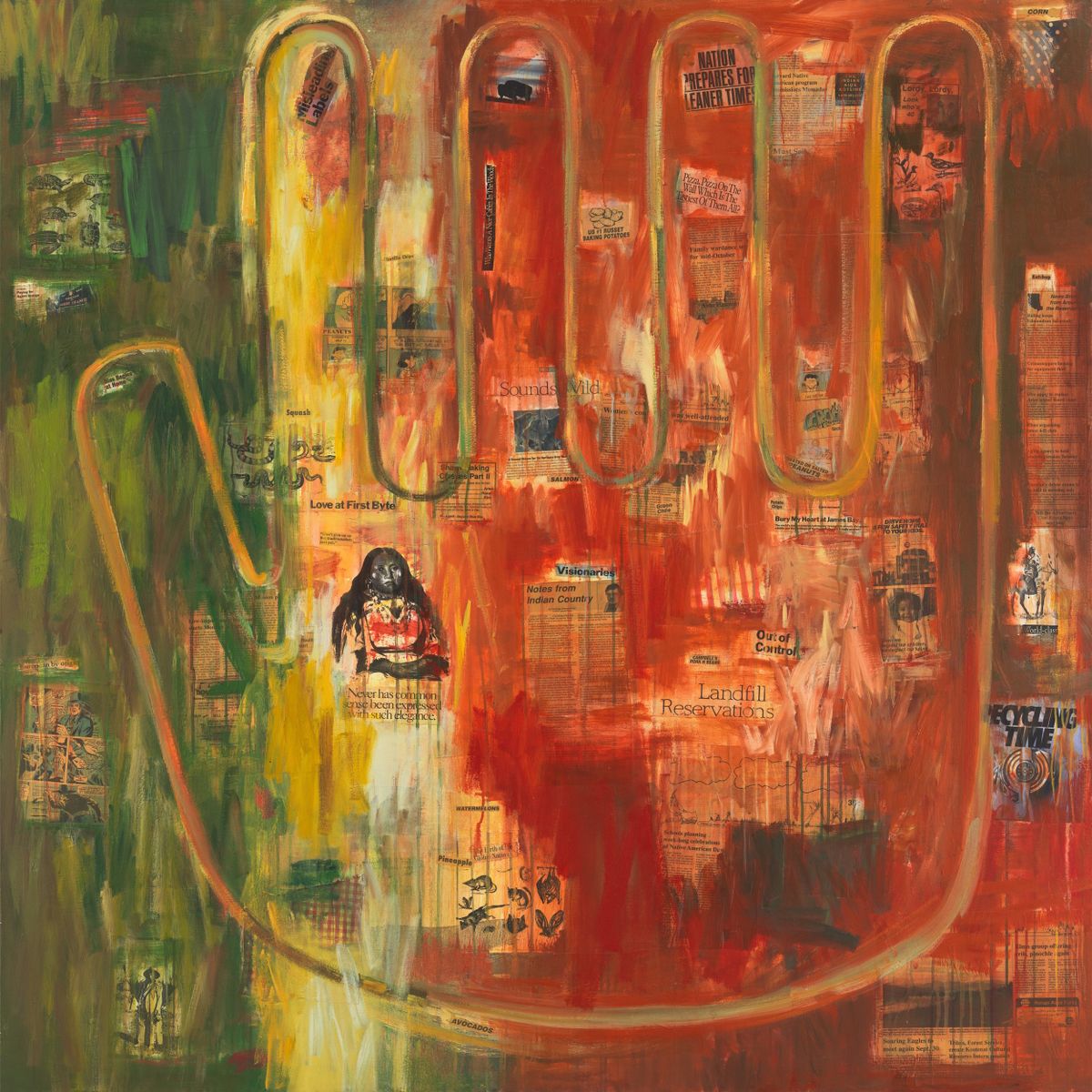 Jaune Quick-To-See Smith's Art For Sale, Exhibitions & Biography ...