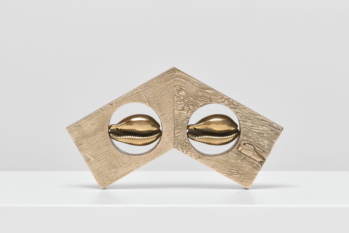 Mitered Form with Shells, 2024 by Ricky Swallow | Ocula