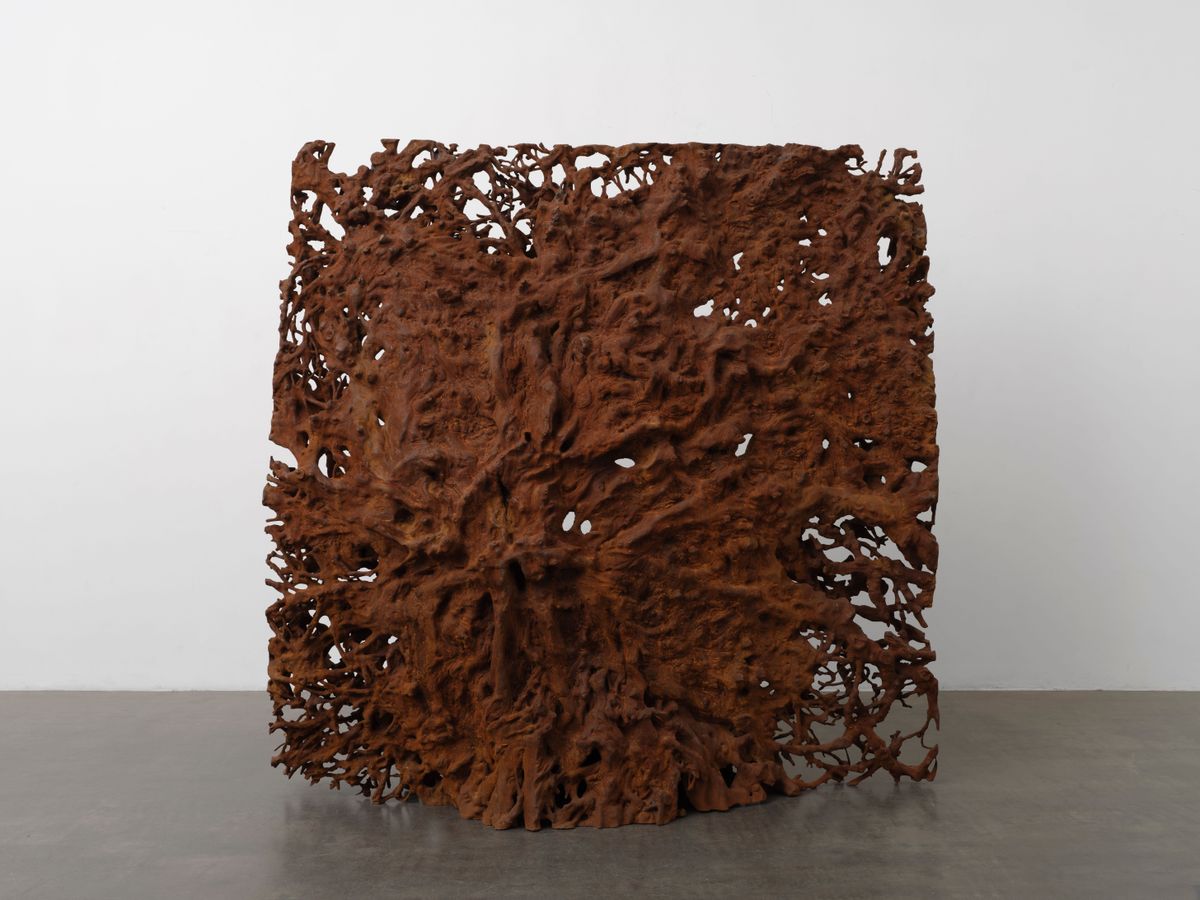Iron Root, 2023 by Ai Weiwei, Cast Iron, 218 x 218 x 65 cm (3) | Ocula