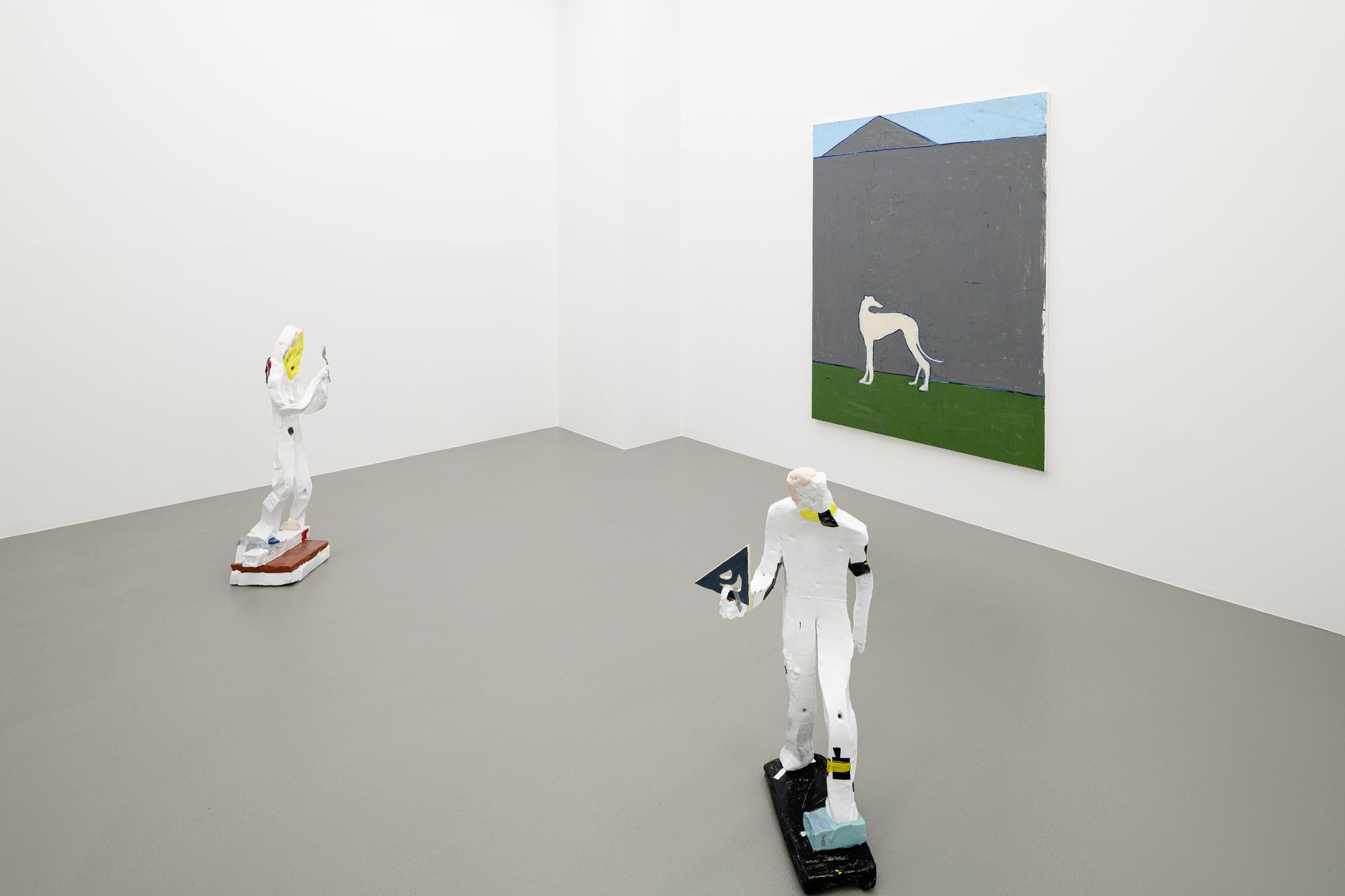 Valentin Carron, 'HAUS UND KROPF' at Galerie Eva Presenhuber, Vienna ...