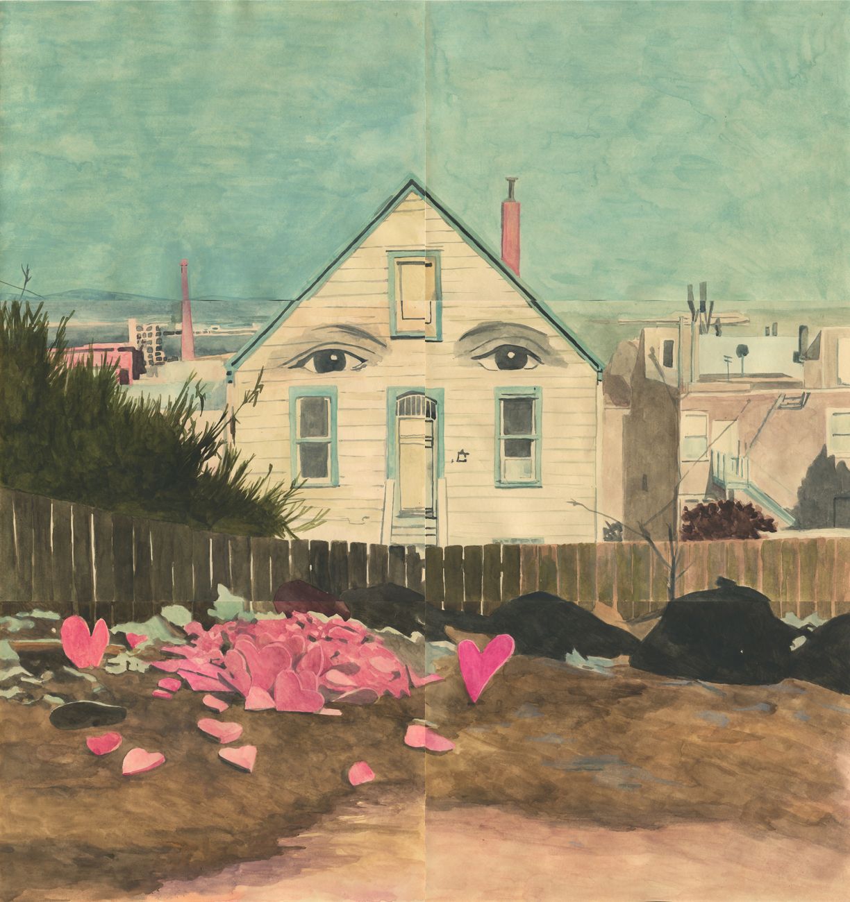 THE GREAT CHAPBOOK 4 - Holy, 2023 by Noh Sangho, Watercolor on paper ...