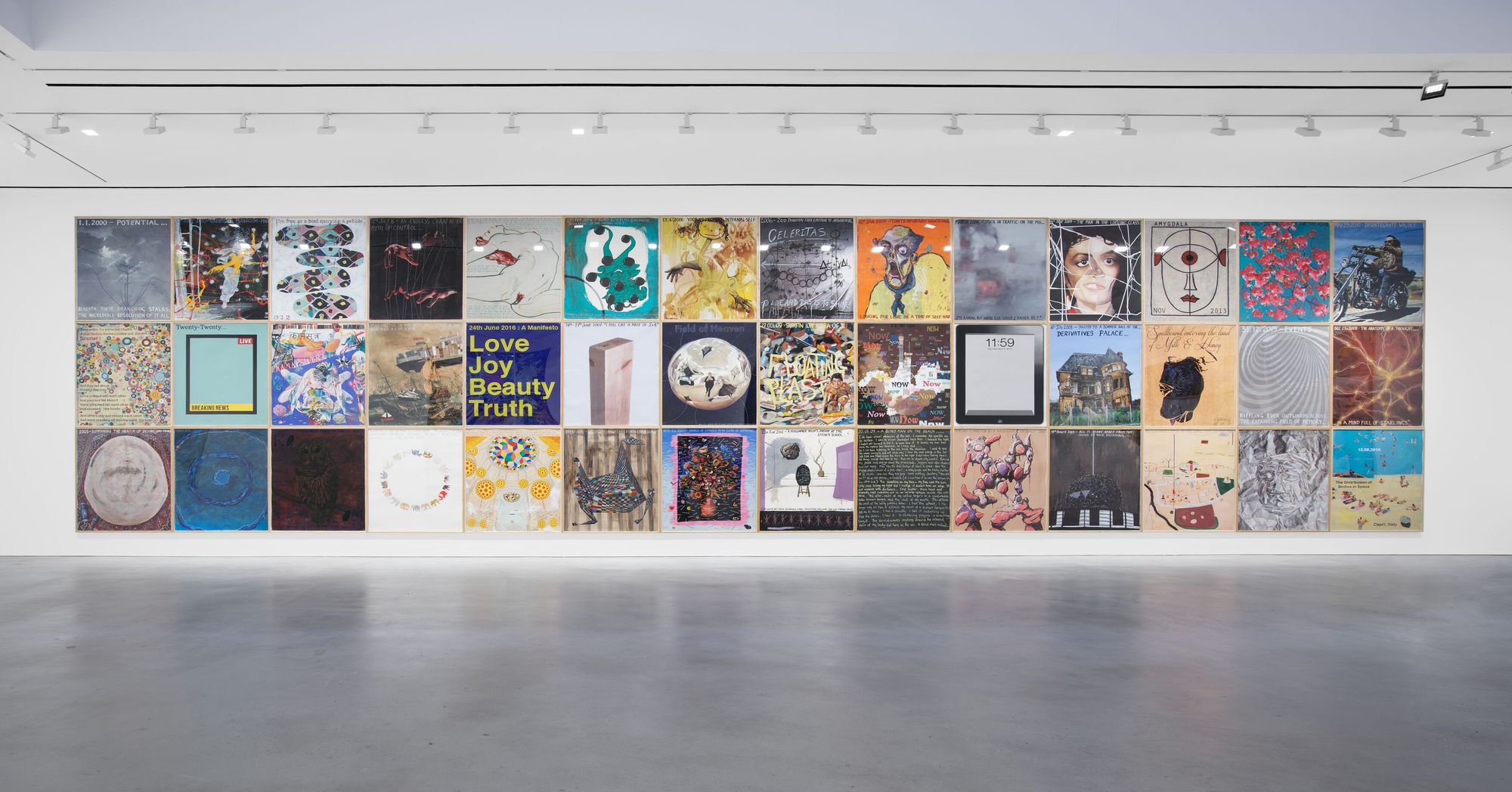 Keith Tyson Artworks | Ocula Artist