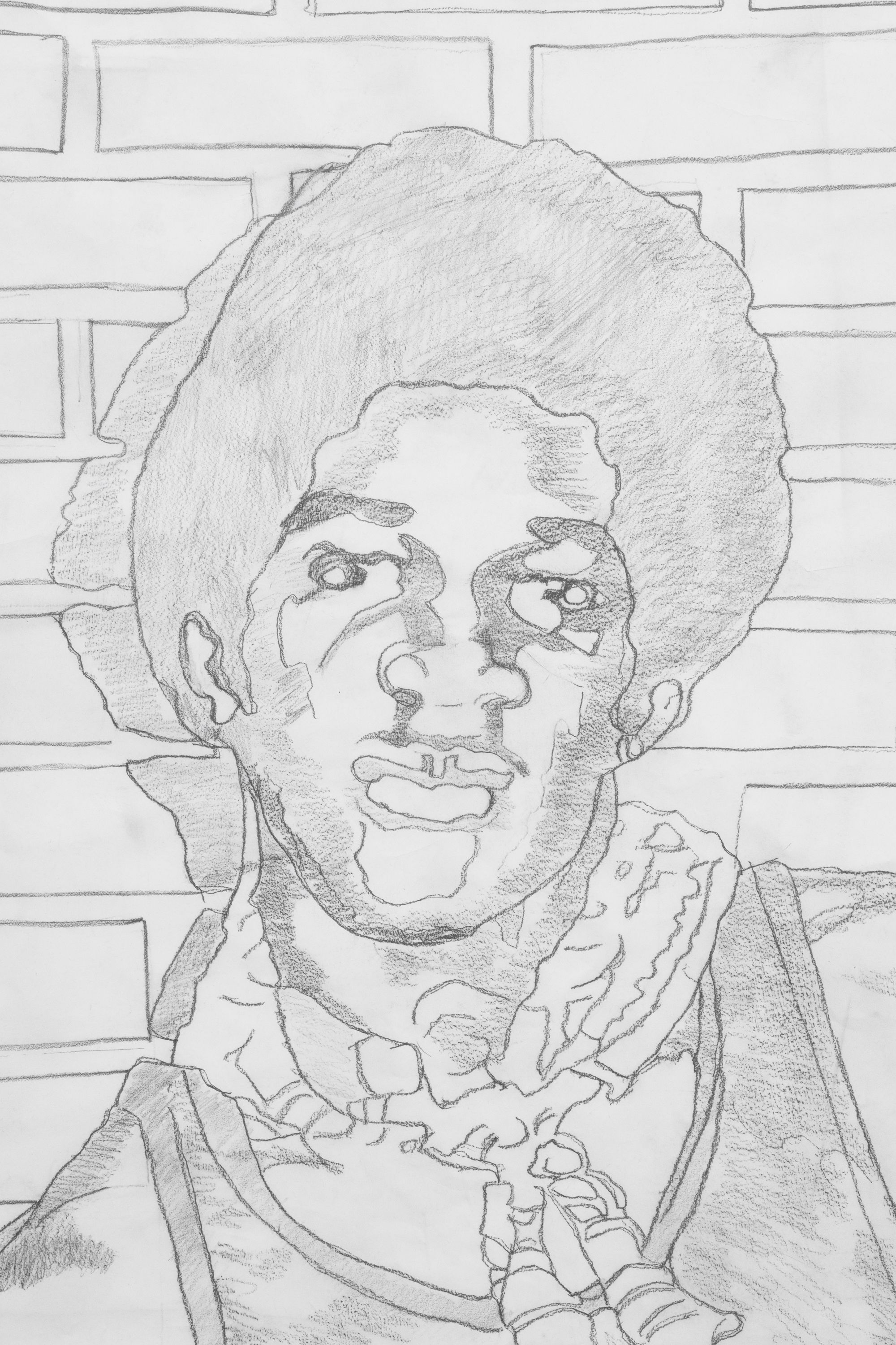 Captivity, 1974 Sketch, 2023 by Gary Tyler | Ocula