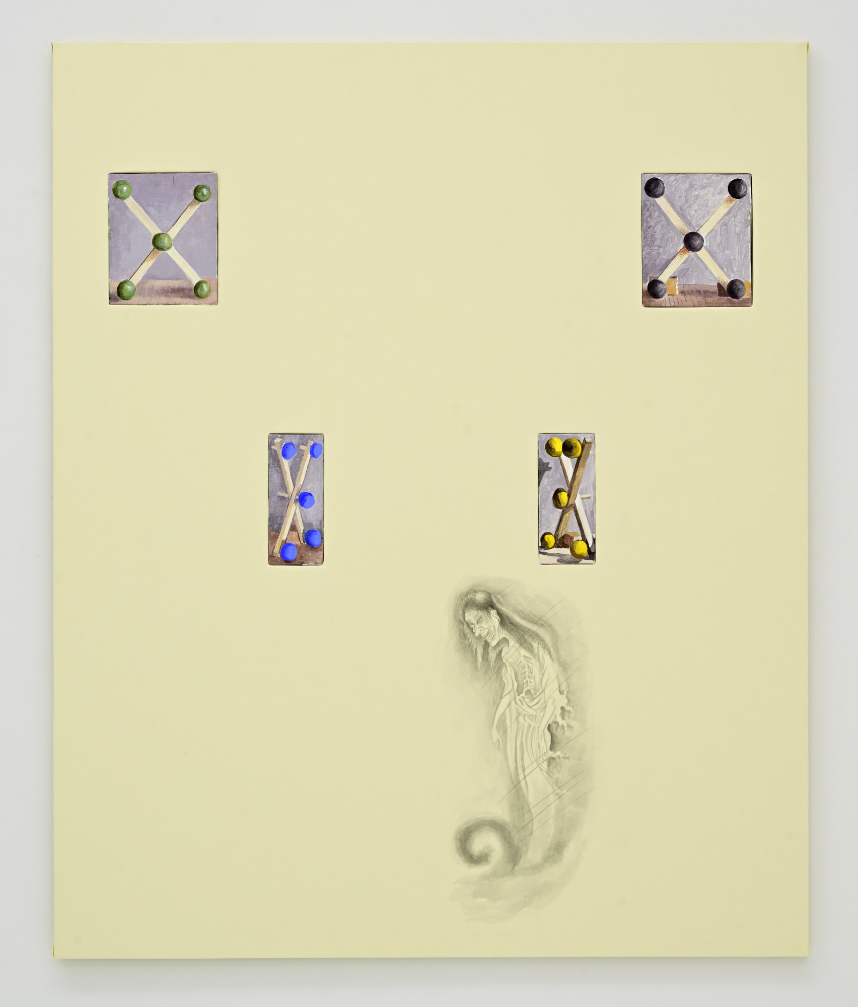 Like Multiple Objects Intersecting as They Grow #7/Drawings with Ghosts ...