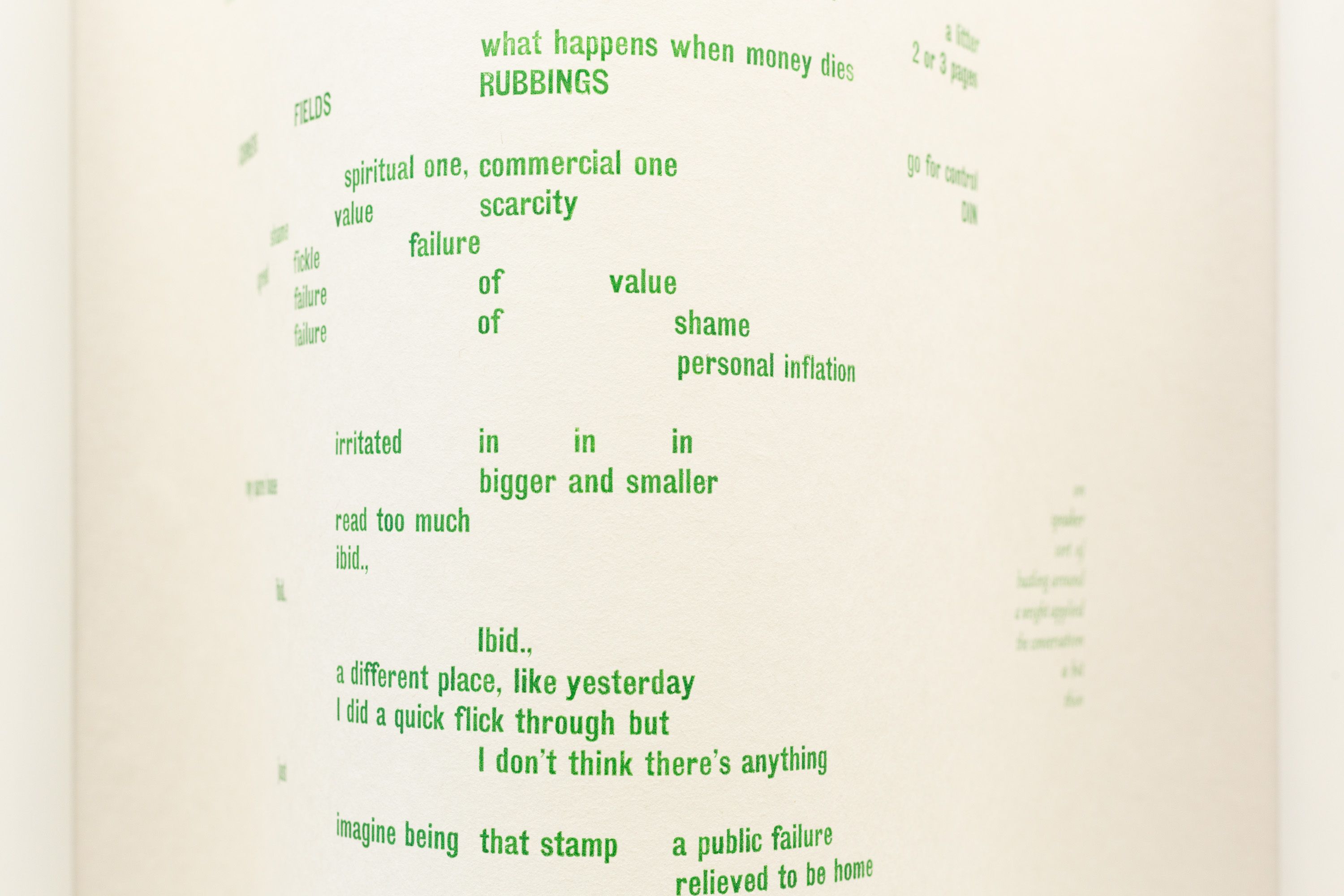 A Letter, a litter II, 2023 by Ella Sutherland | Ocula
