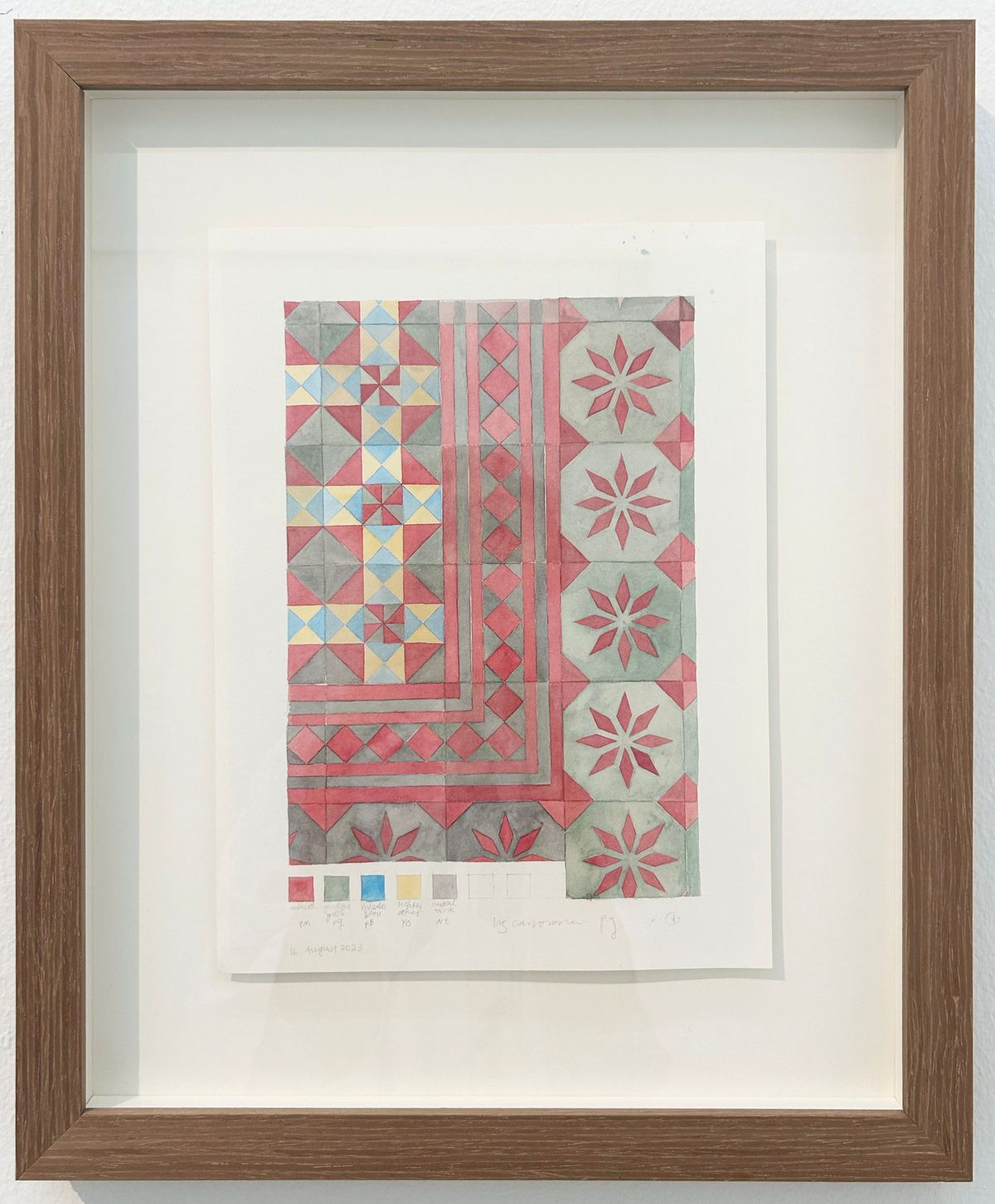 penang tiles ii, 2023 by Noor Mahnun (Anum) | Ocula
