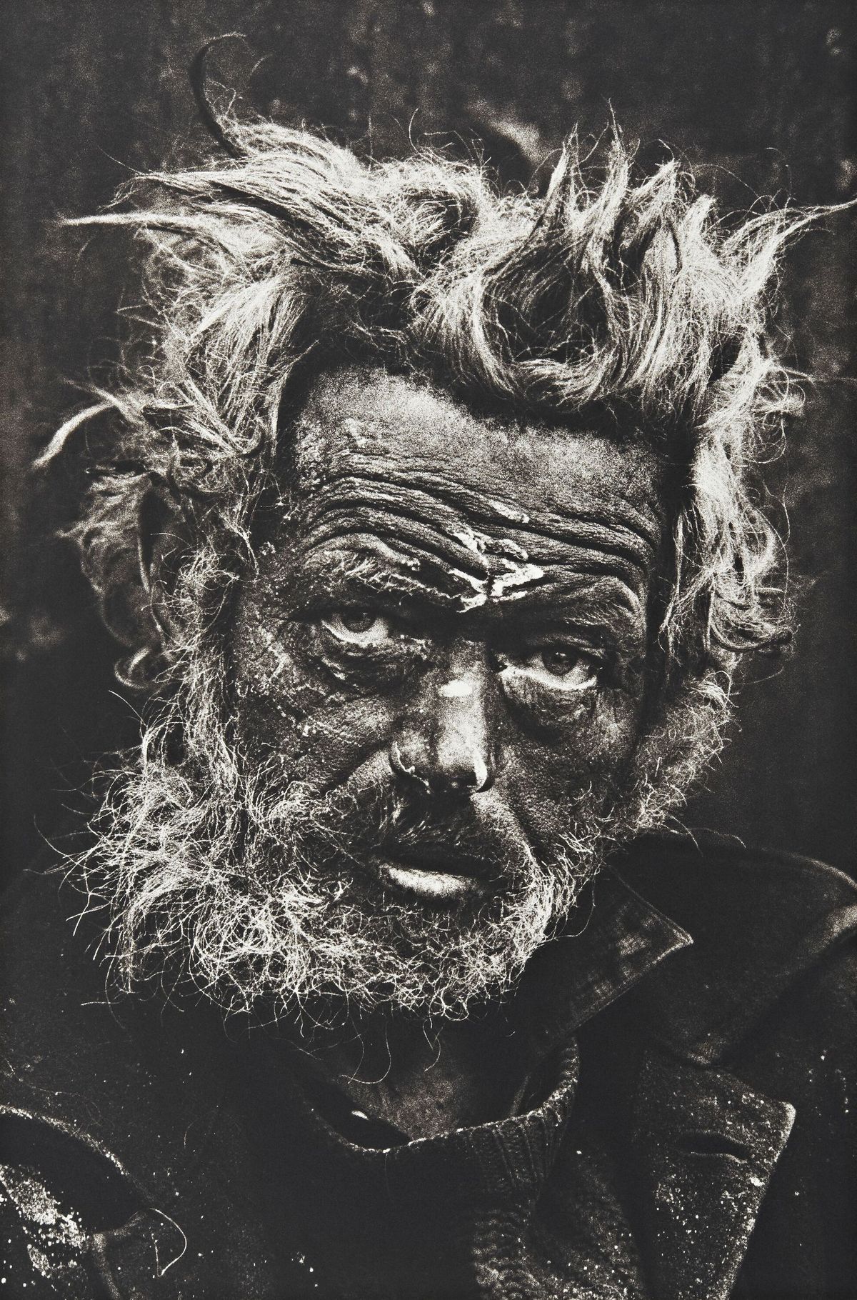 Homeless man, east London, 1971 by Don Mccullin, Platinum print, 76 x ...