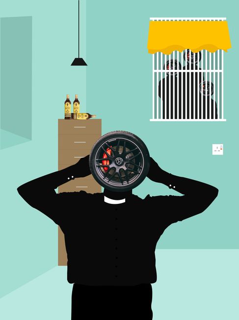 The Bad Men Are Coming, 2022 by Azuka Muoh, Print on Hahnemuhle Photo ...