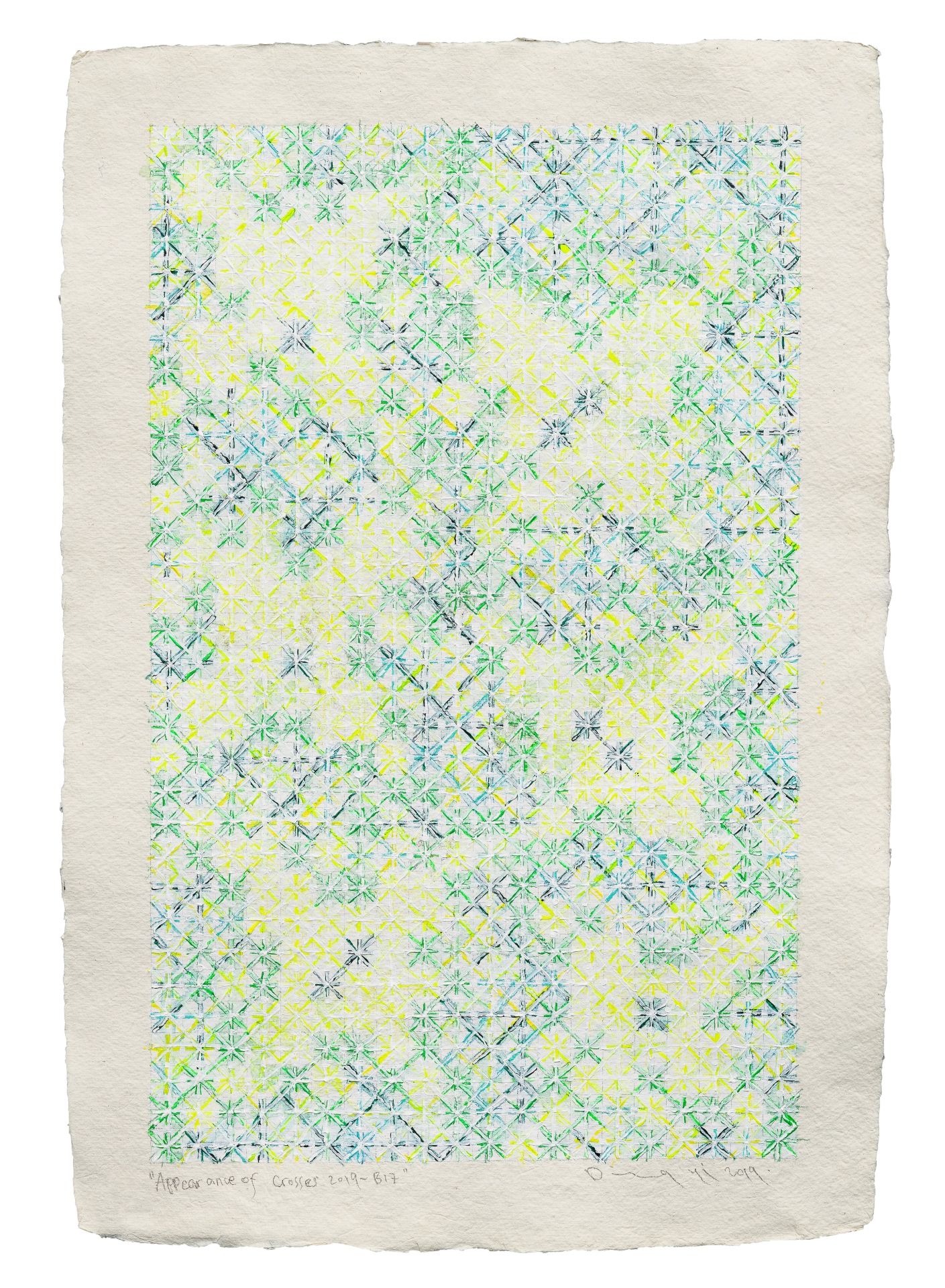Ding Yi Artworks | Ocula Artist