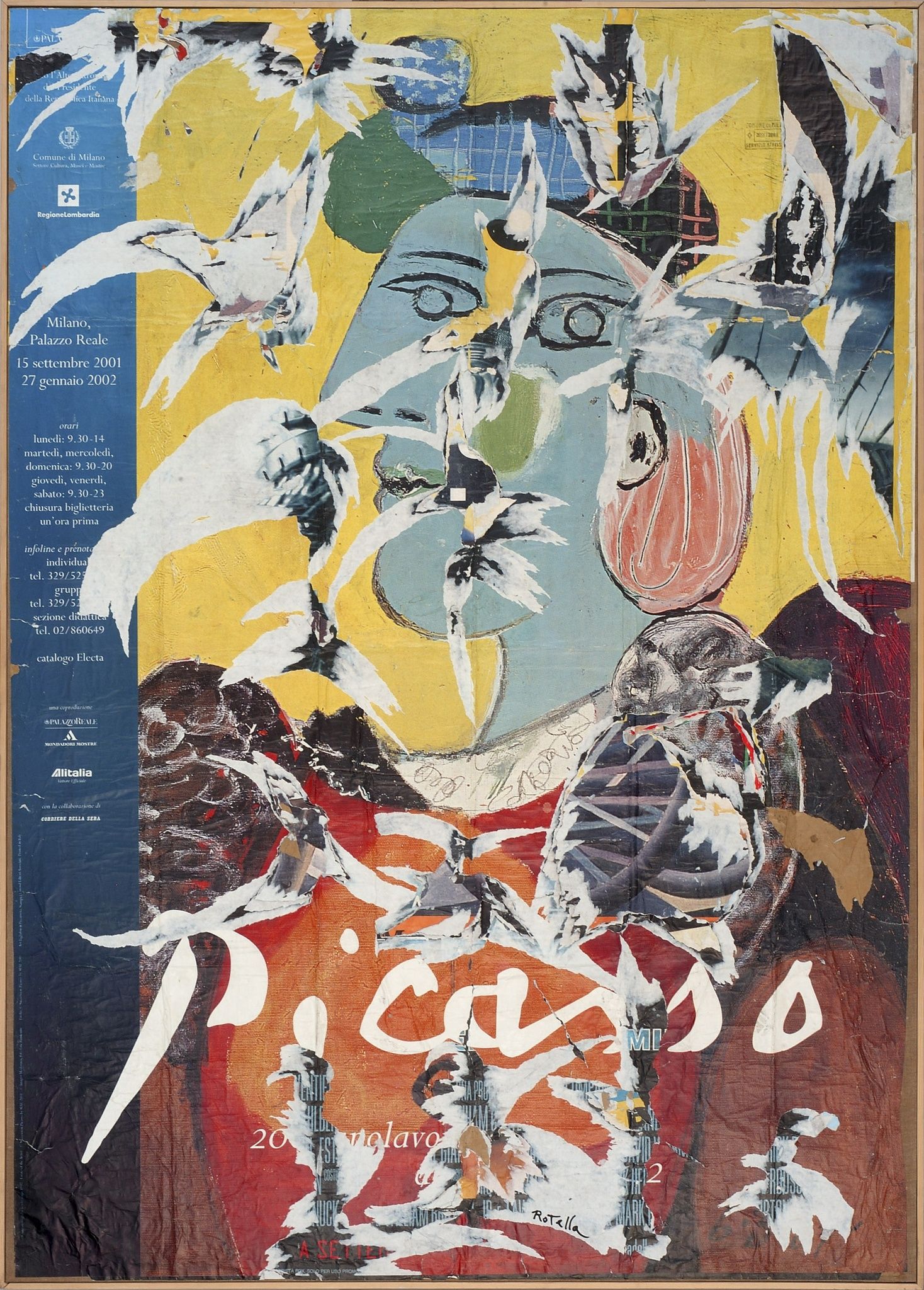 Mimmo Rotella Biography, Artworks & Exhibitions | Ocula Artist