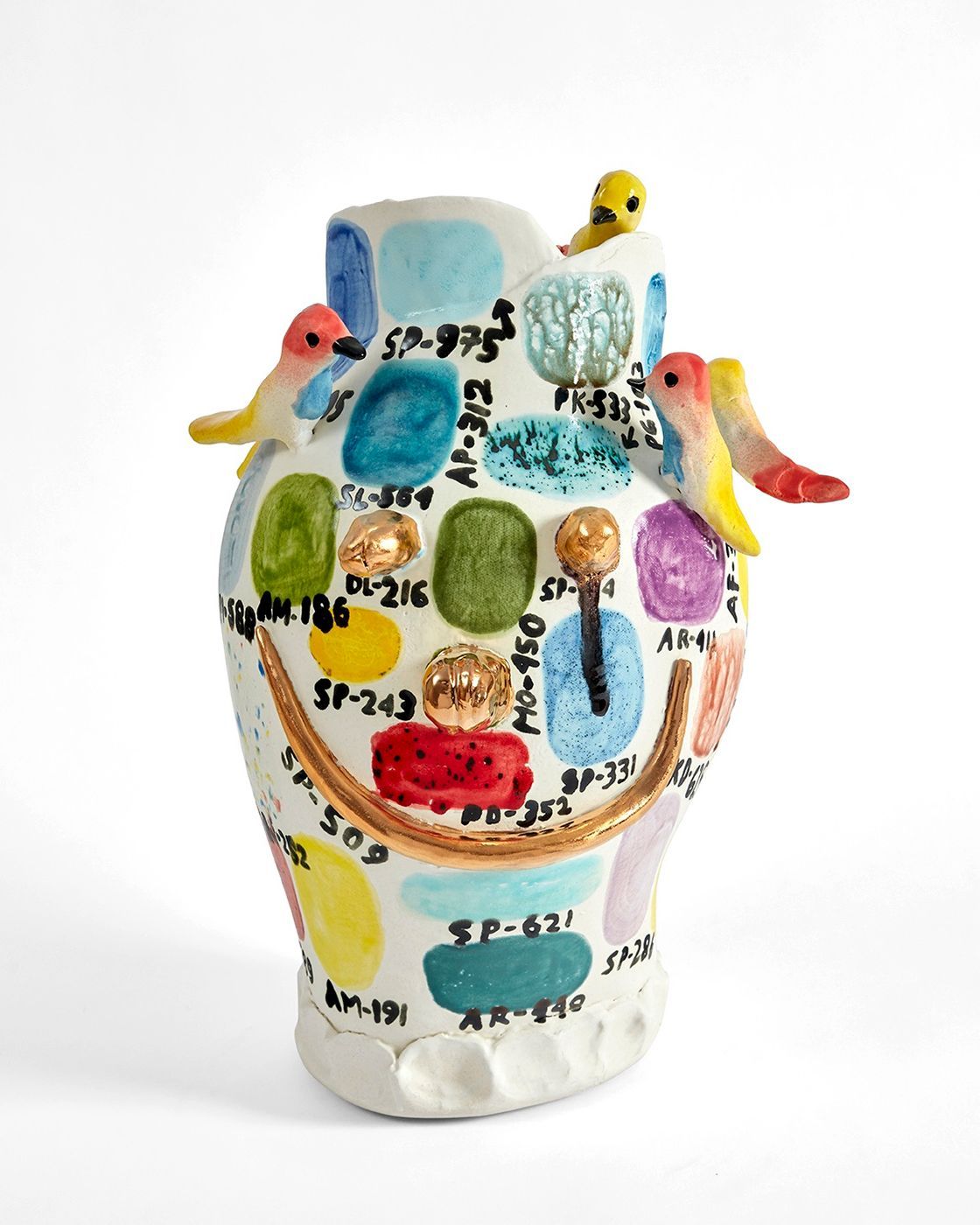Glaze Tester Facepot Red Tear, 2024 by Dan Mccarthy | Ocula