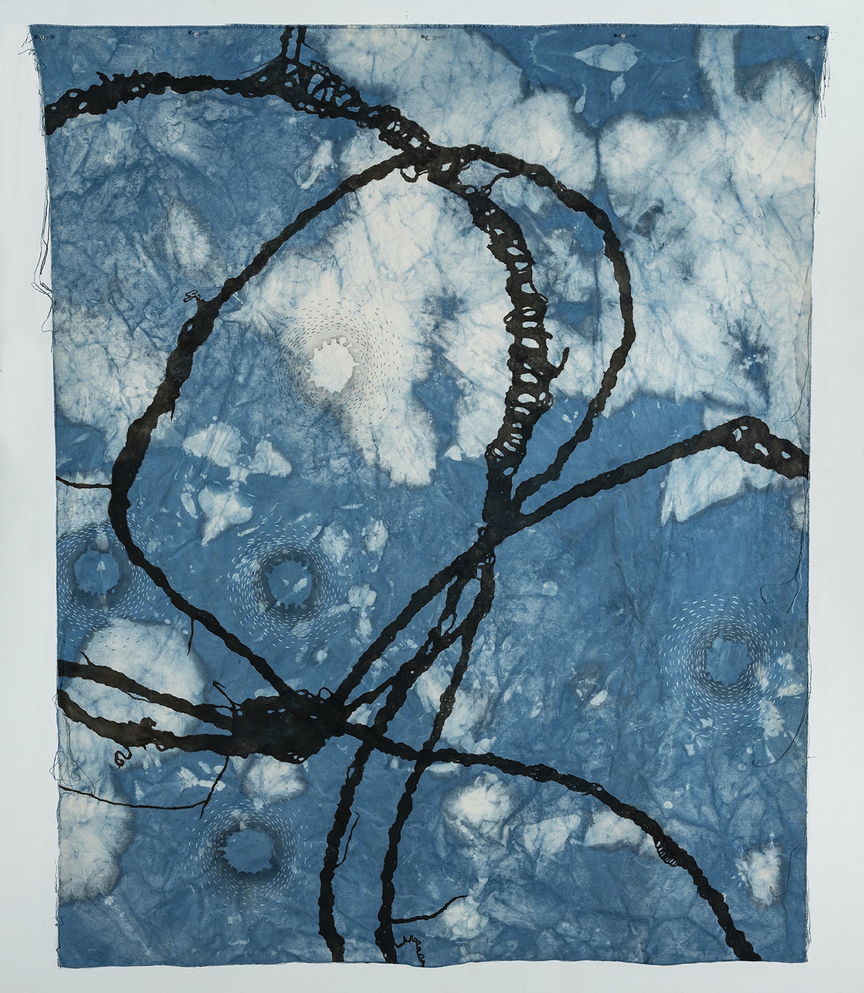 memory scar, constellation, bush string, 2020 by Judy Watson | Ocula