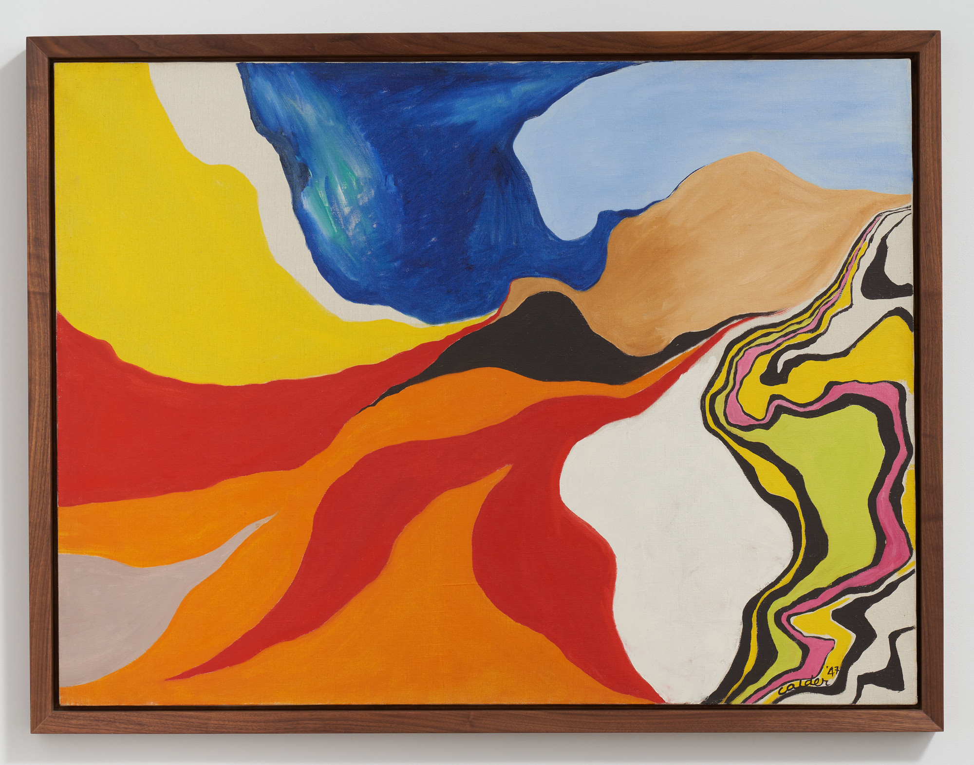 Lines of Flow, 1947 by Alexander Calder | Ocula