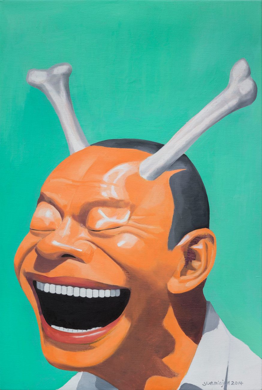 Self-portrait, 2014 by Yue Minjun | Ocula