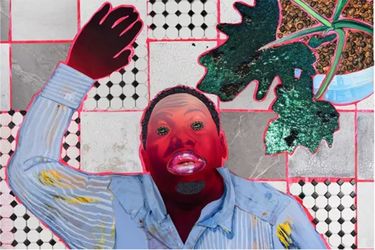 Devan Shimoyama, 'The Plural of He' at Kavi Gupta, Washington Blvd ...