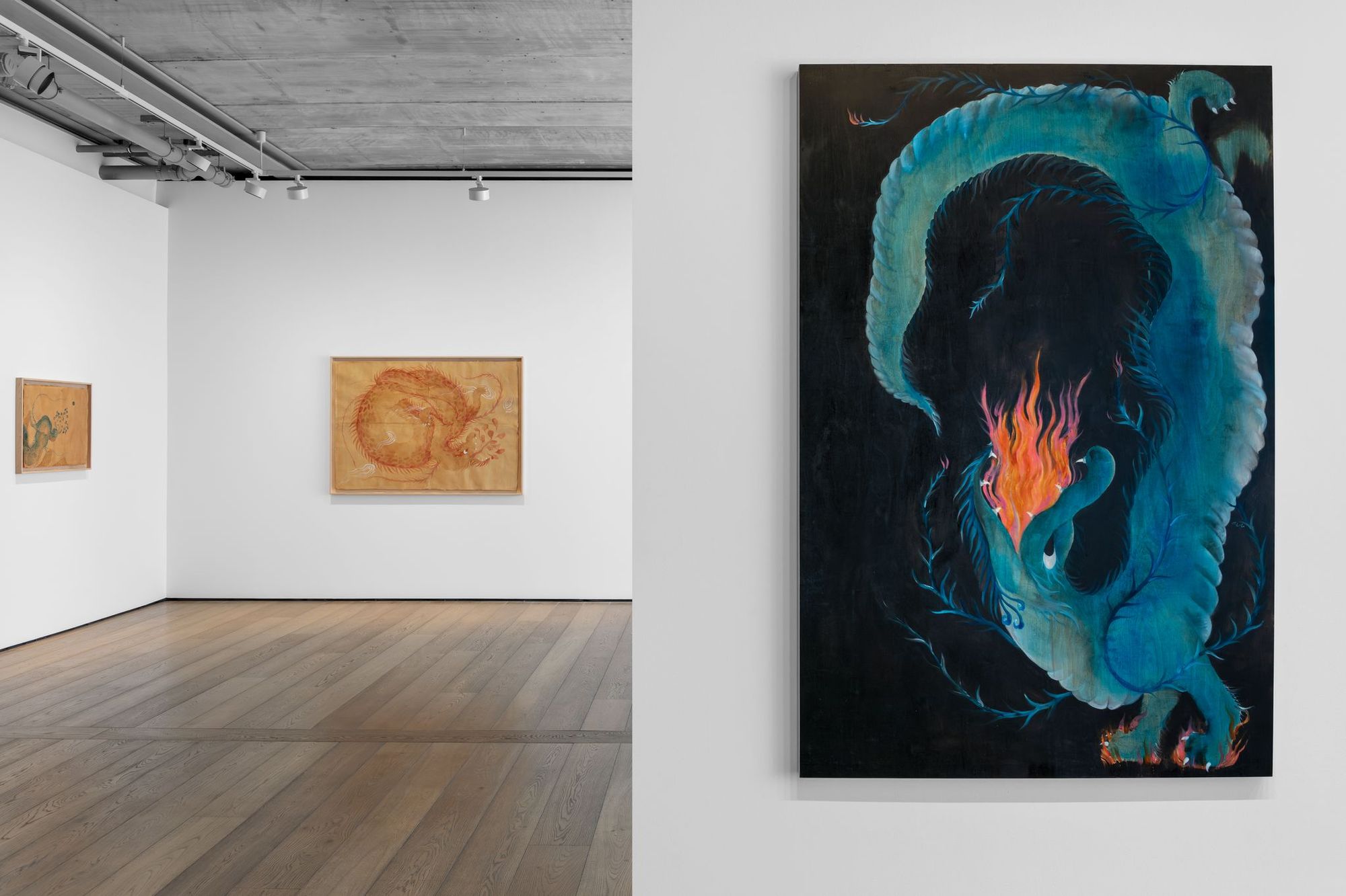 Hiba Schahbaz, 'Summer Of Dragons' at Almine Rech, London, United ...