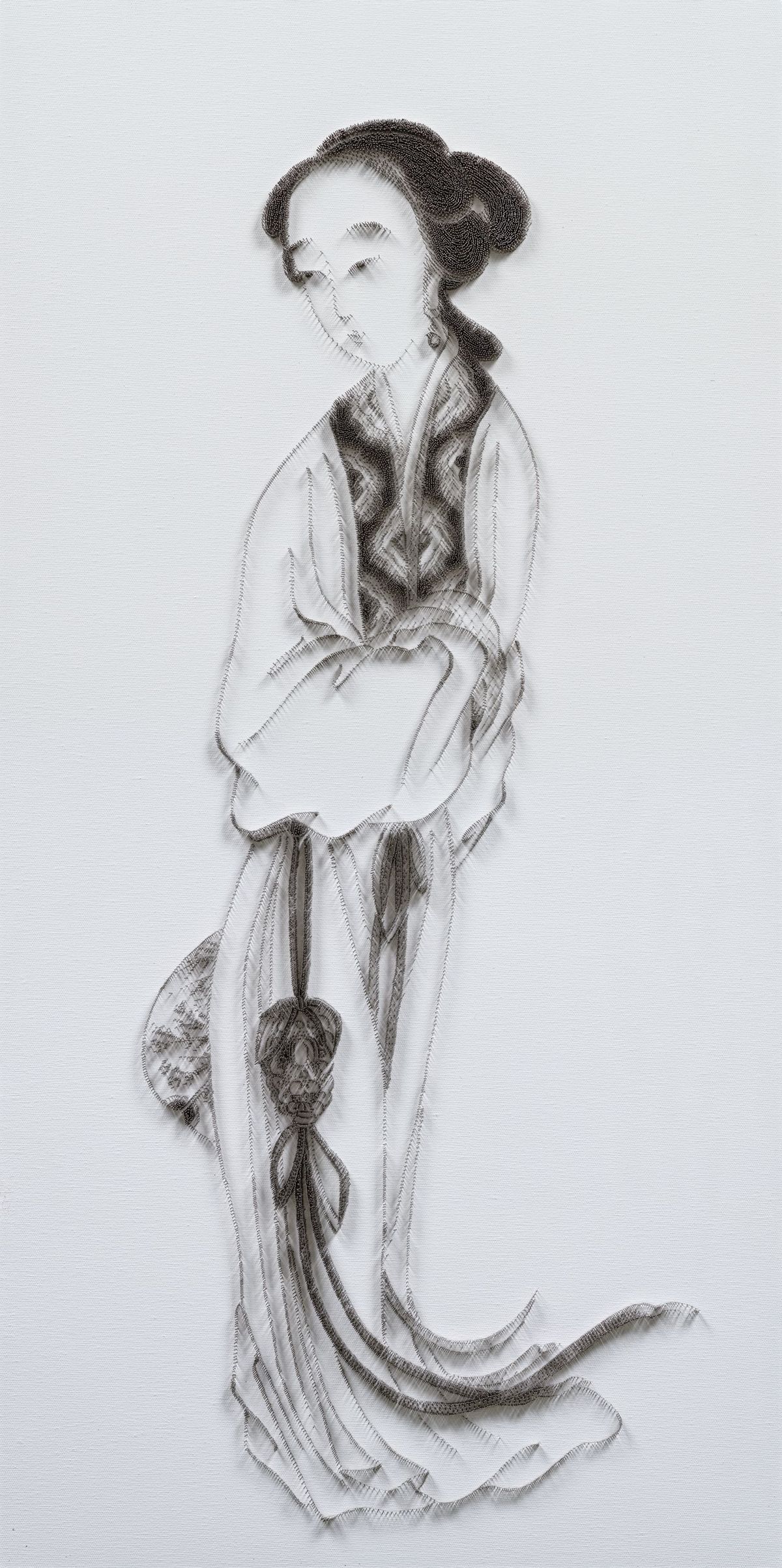 Imitating Lady by Gai Qi, Qing Dynasty, 2024 by Chen Chun-Hao | Ocula