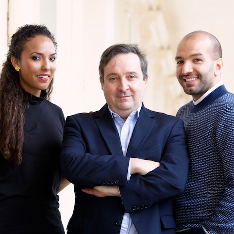 Gregor Muir, Princess Alia Al-Senussi and Abdullah AlTurki | Ocula